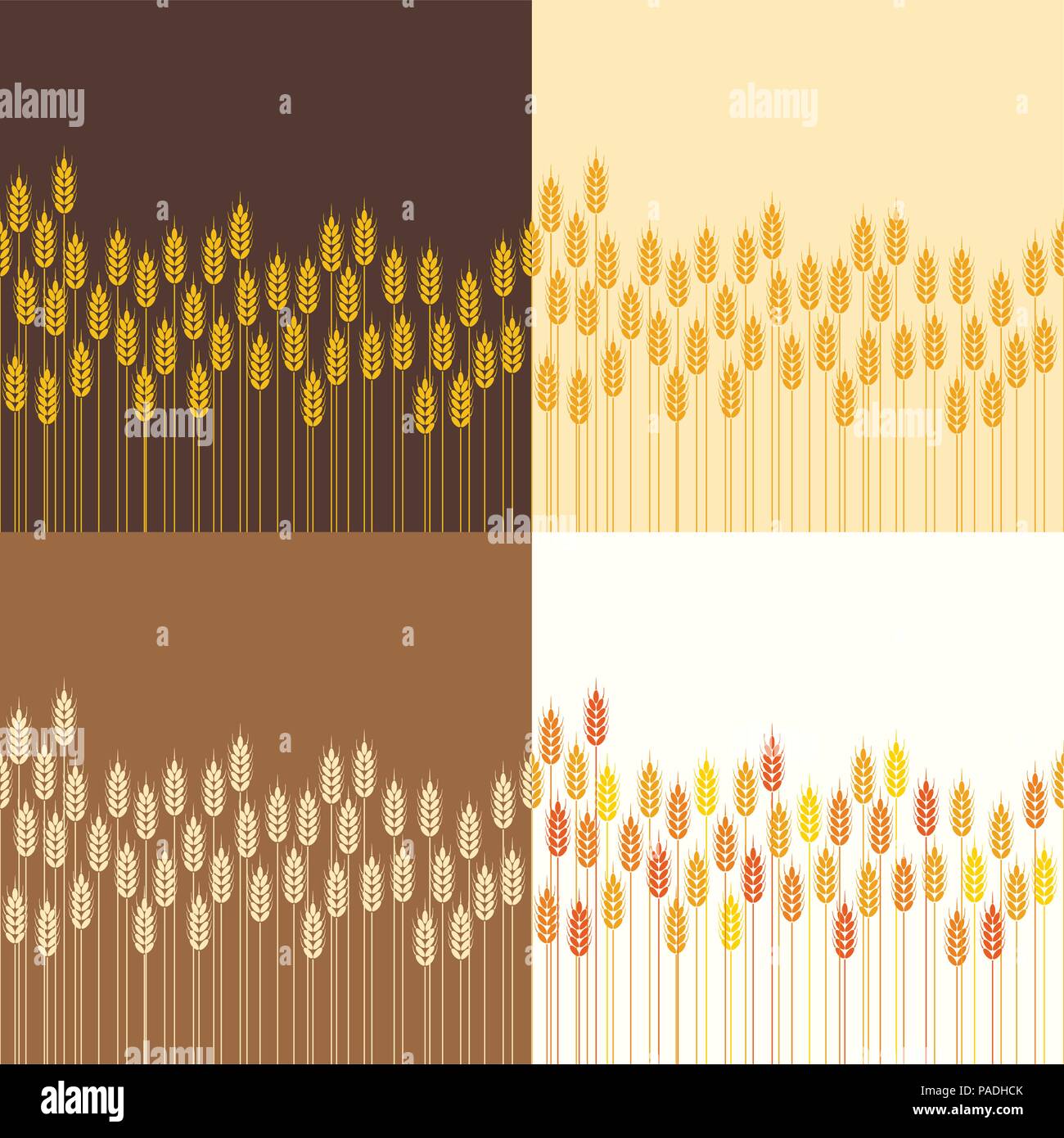 Farm field patterns Stock Vector Images - Alamy