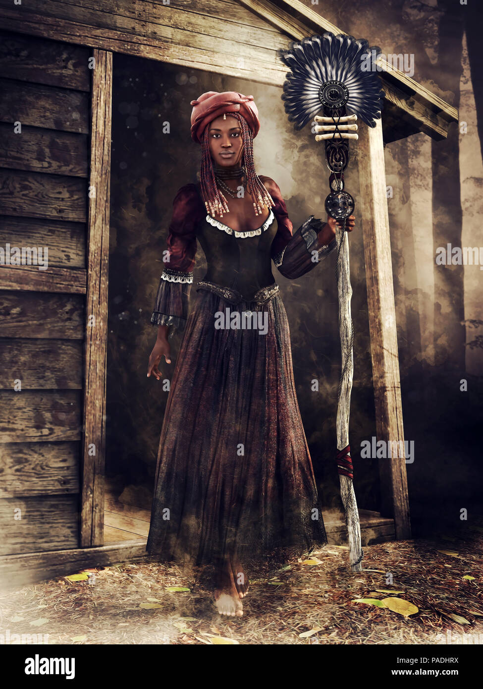 Magic staff hi-res stock photography and images - Alamy