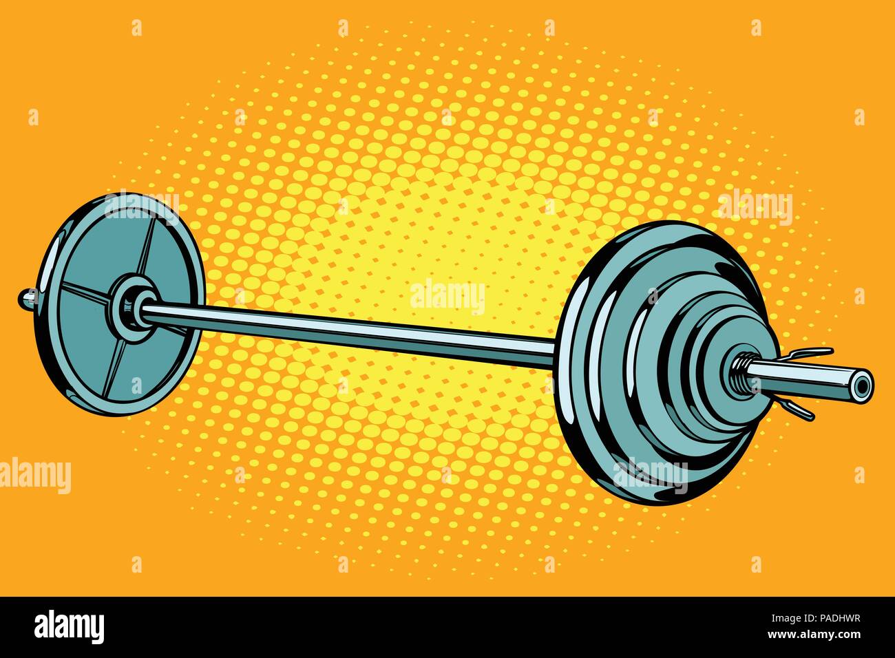 Gym sport training bodybuilding Stock Vector Images - Alamy