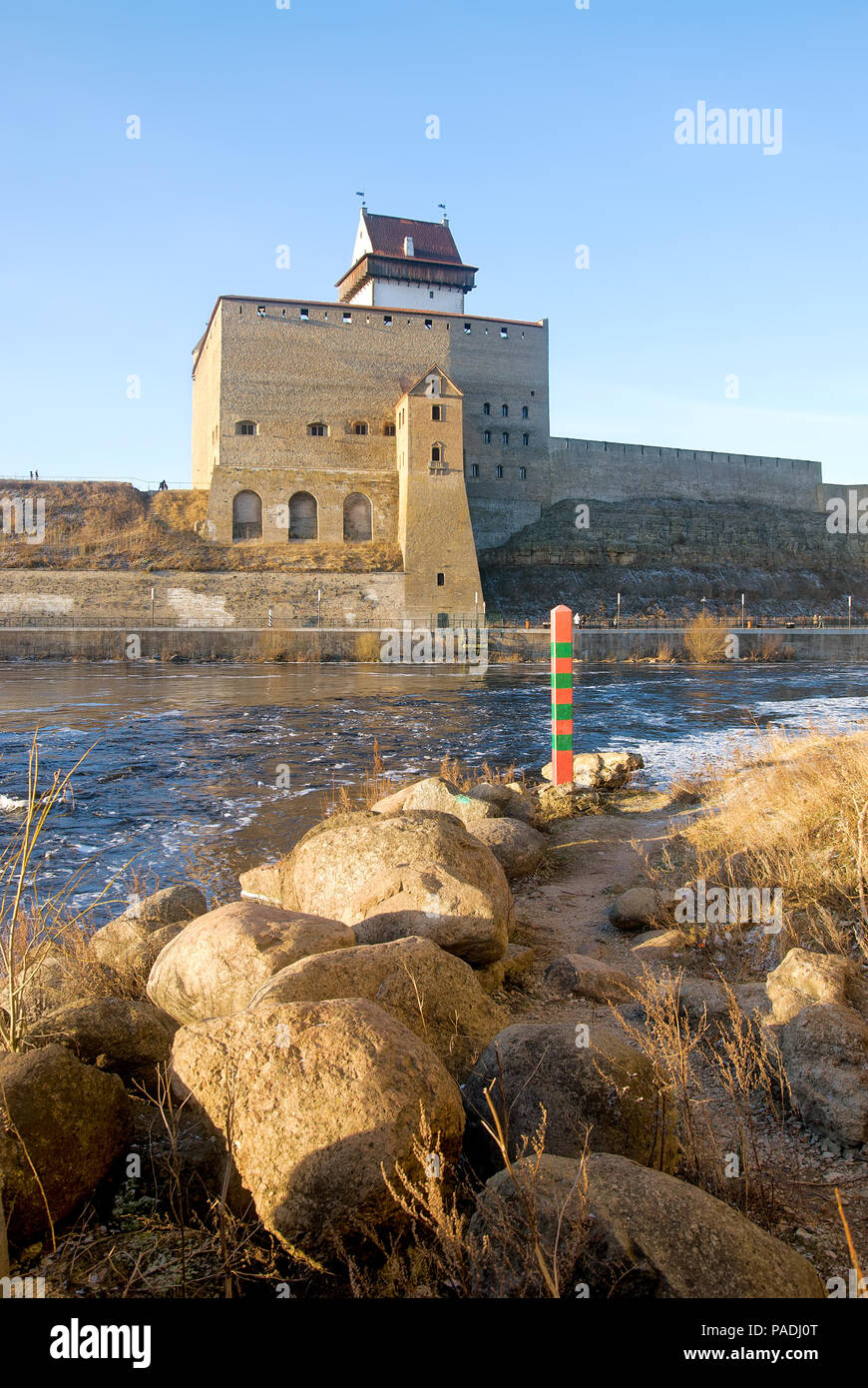 Estonian russian border hi-res stock photography and images - Alamy