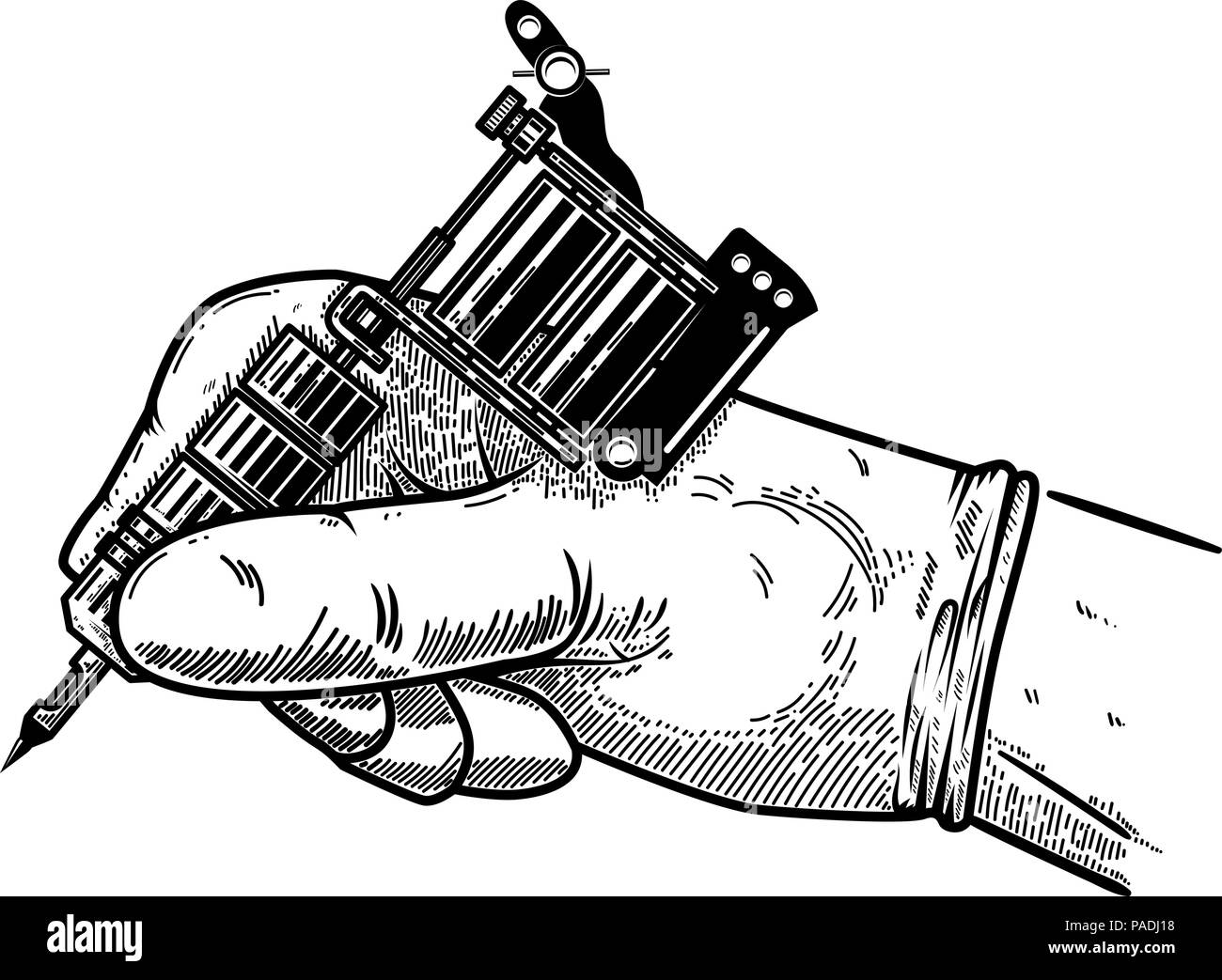 Scratches device Stock Vector Images - Alamy