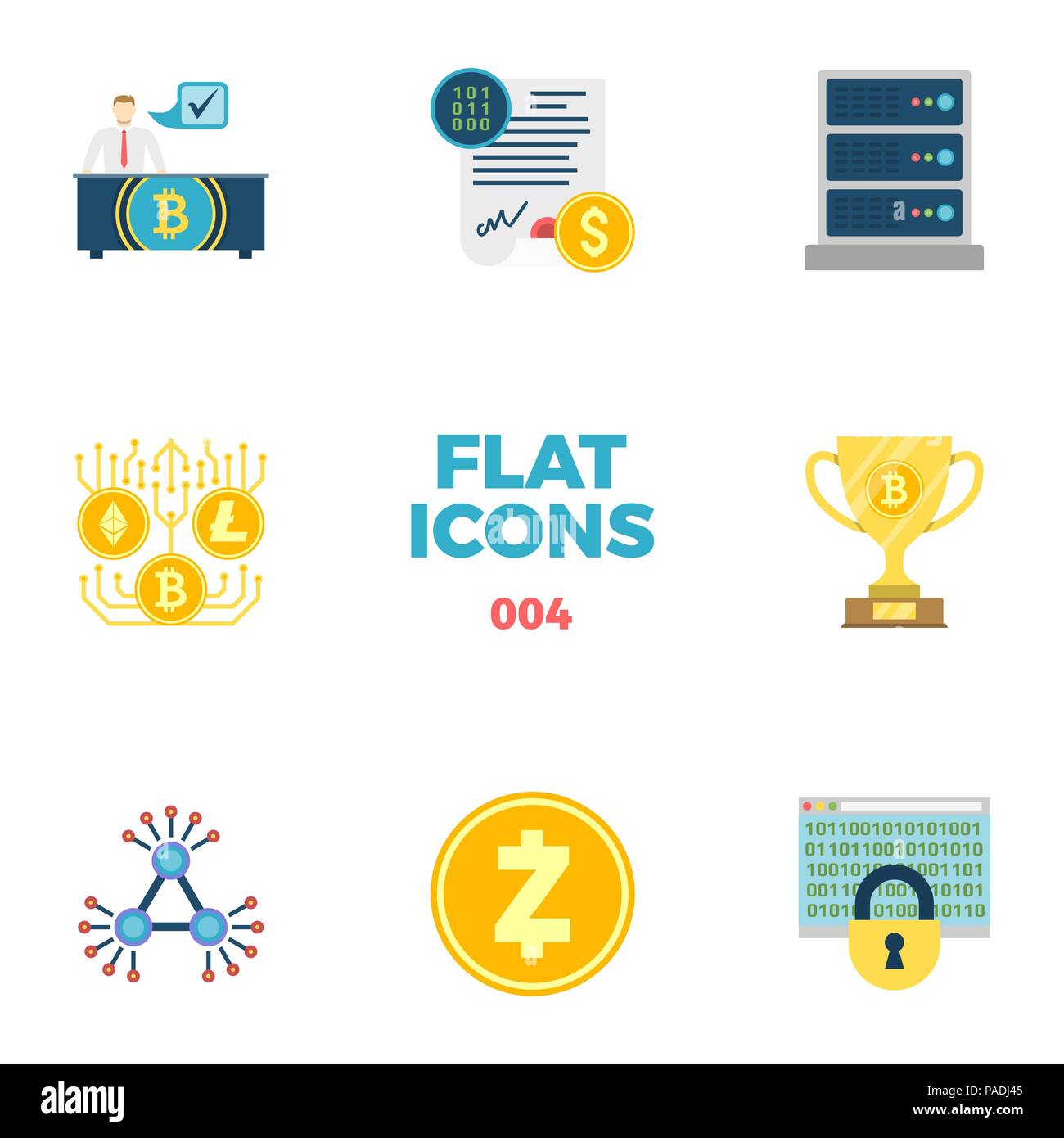 Blockchain Stock Vector Images - Alamy