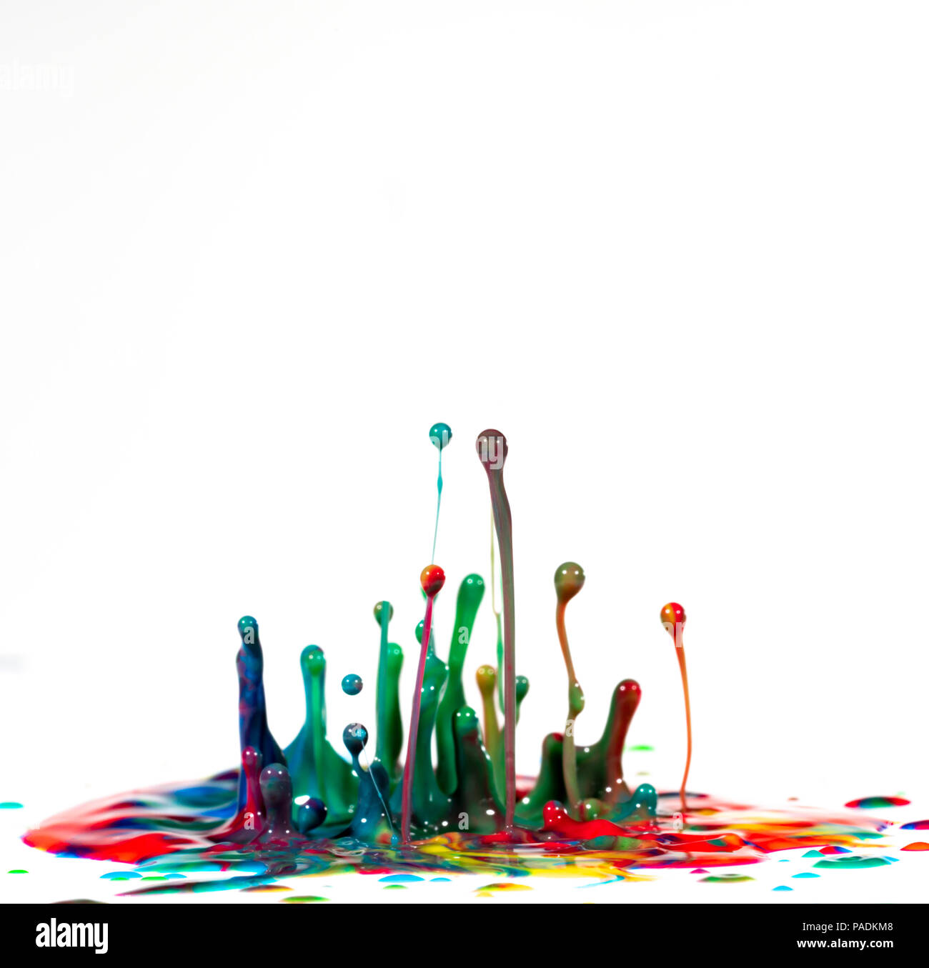 Color splash background Cut Out Stock Images & Pictures - Alamy