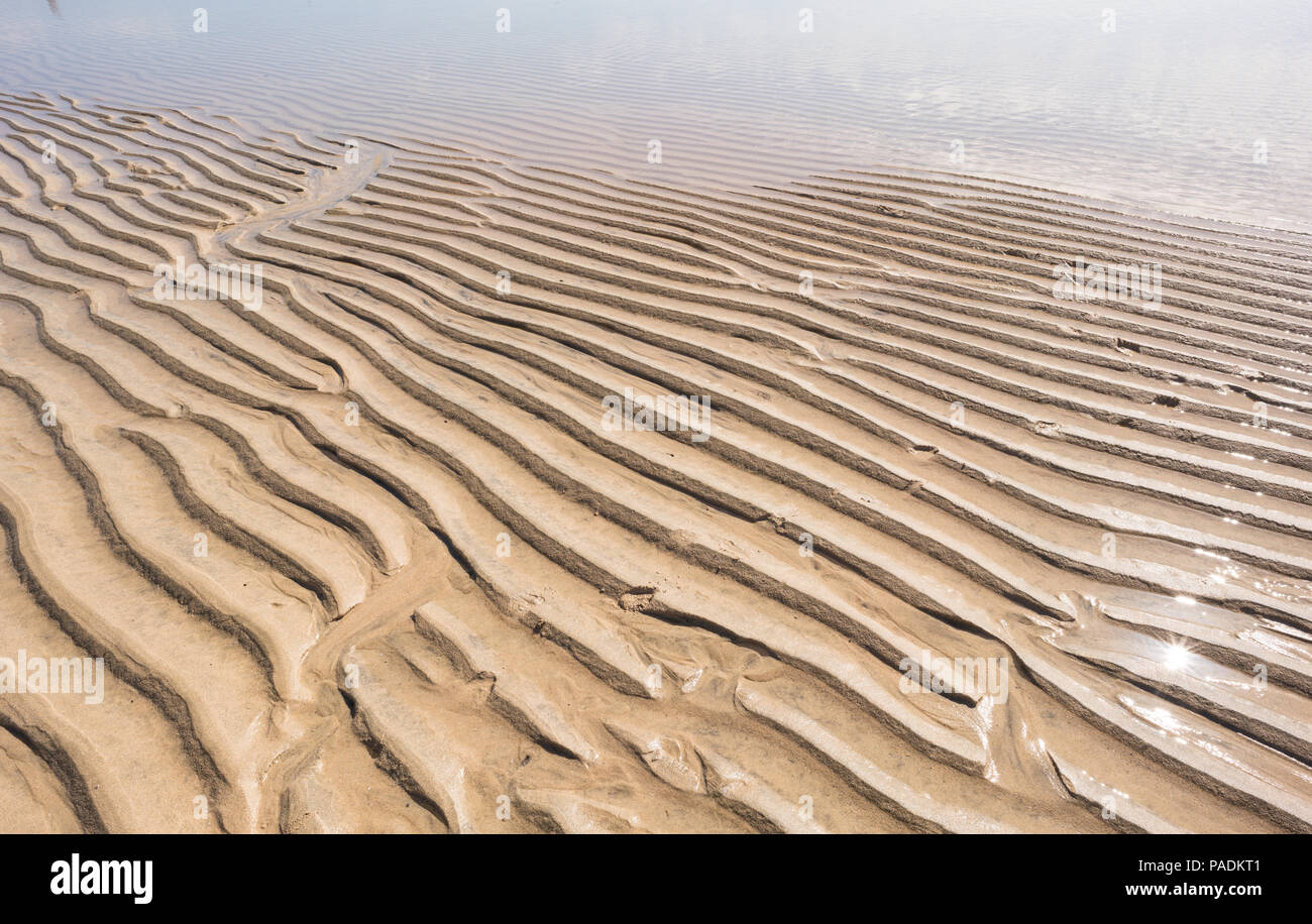 Sand waves texture Stock Photo - Alamy