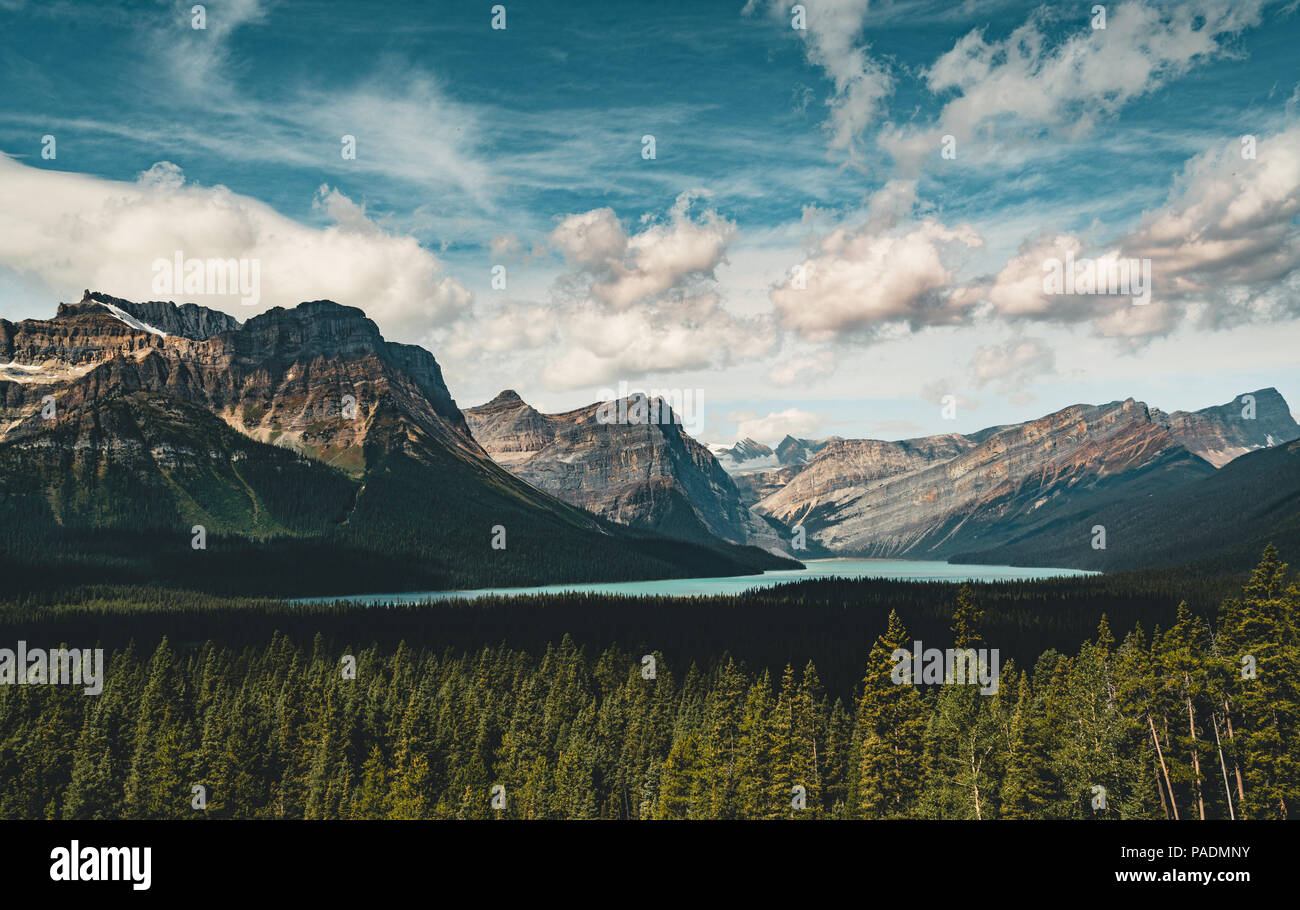 Hector lake banff national park hi-res stock photography and images - Alamy