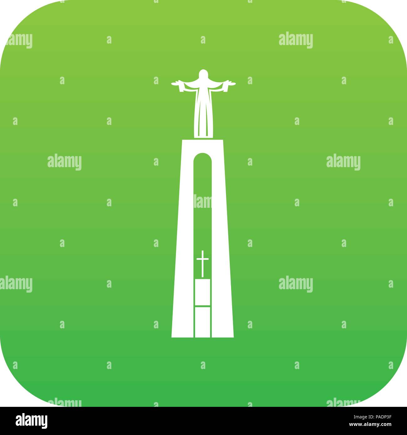 Tall jesus statue Stock Vector Images - Alamy