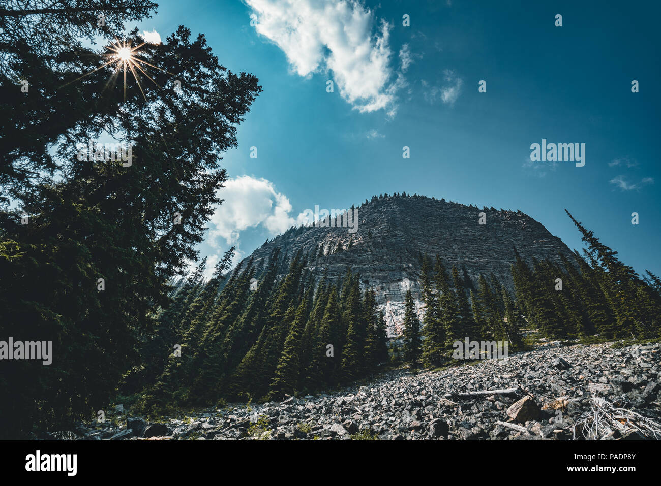 The Big Beehive in Banff National Park, Alberta, Canada Stock Photo - Alamy