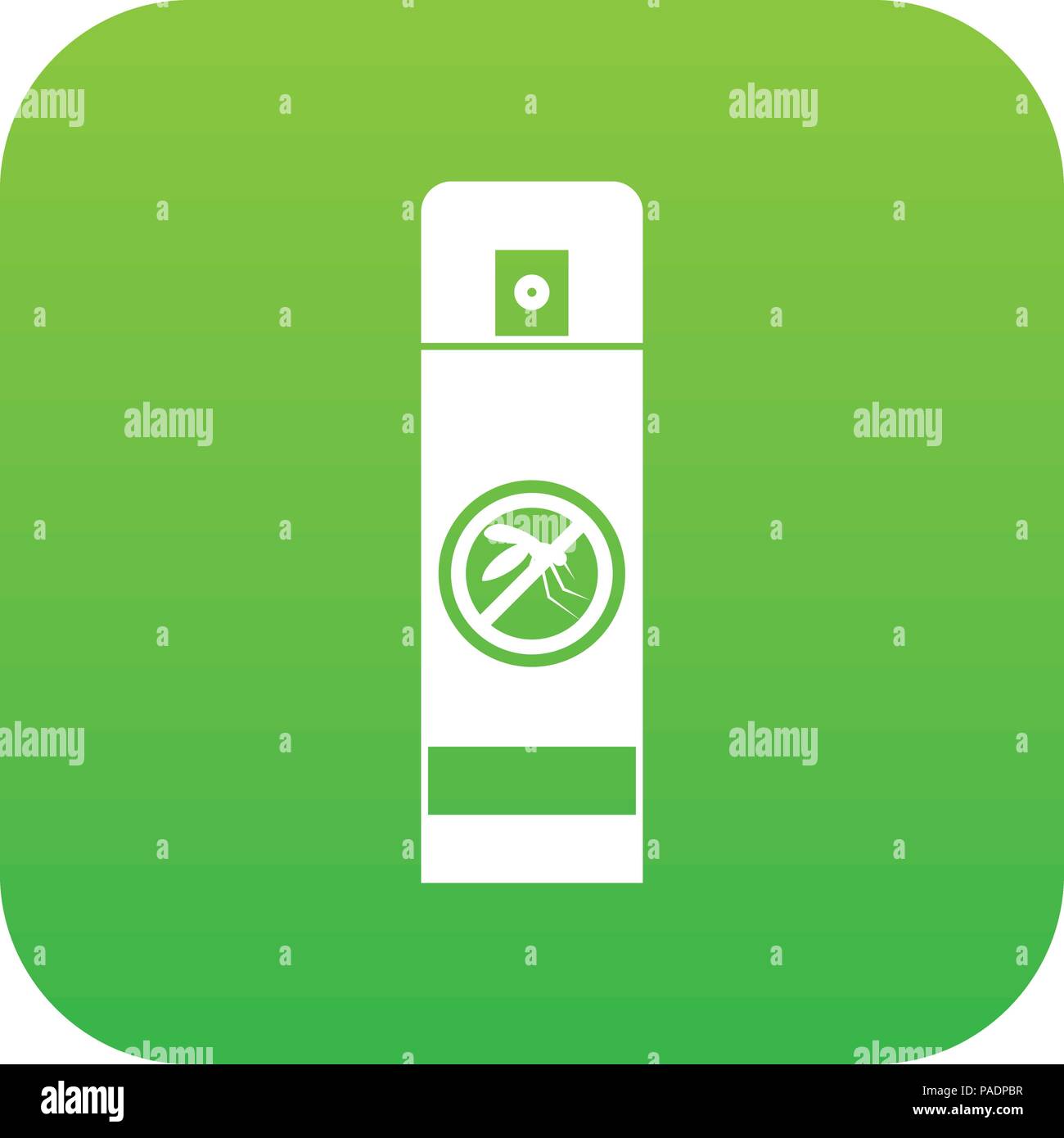 Mosquito spray icon digital green Stock Vector Image & Art - Alamy