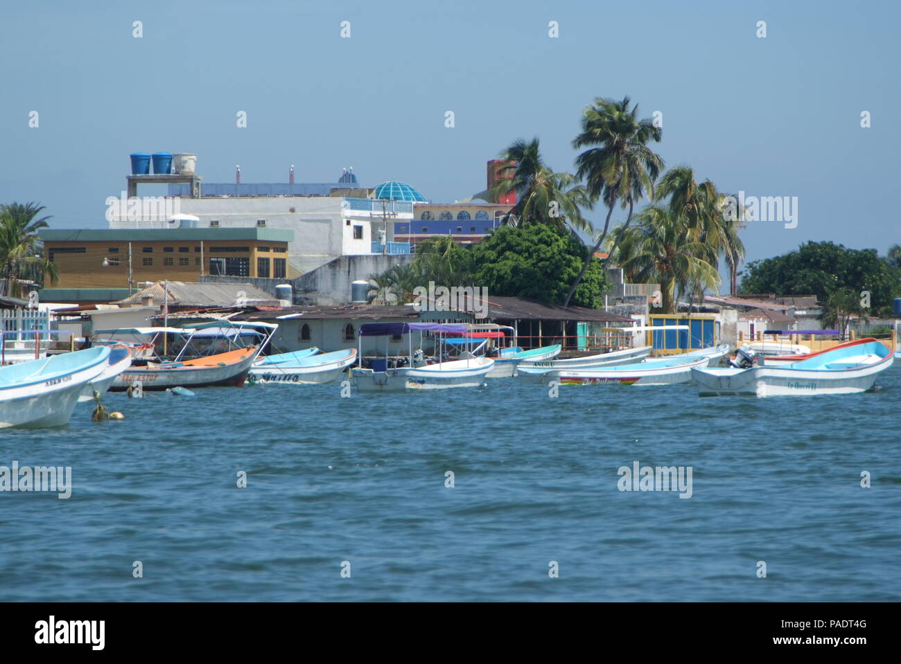 White sand tropical beach at Morrocoy beach Stock Photo - Alamy