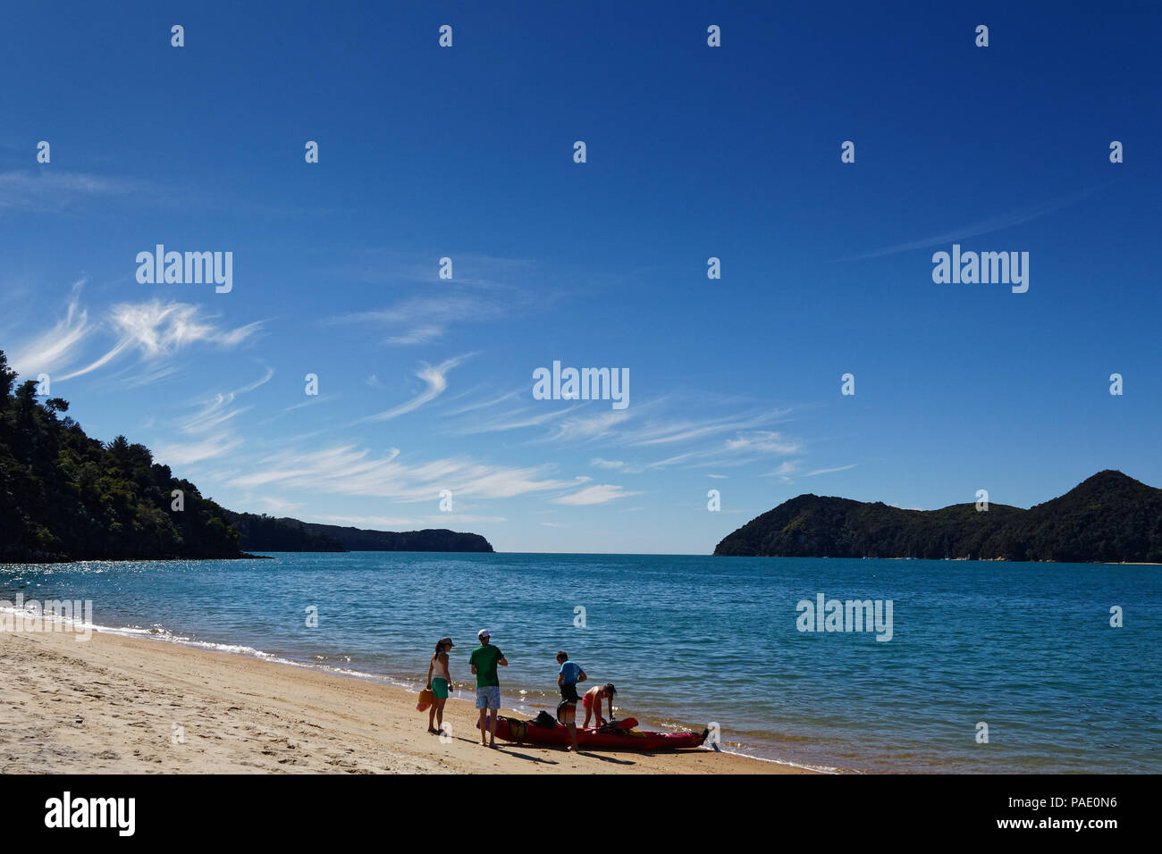 Anchorage bay new zealand hi-res stock photography and images - Alamy
