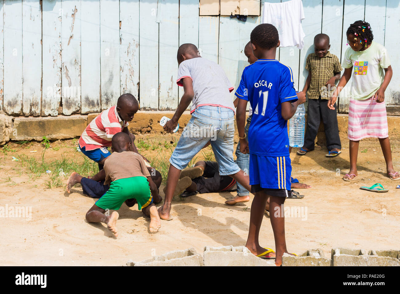 Nigerian football shirt hi-res stock photography and images - Alamy