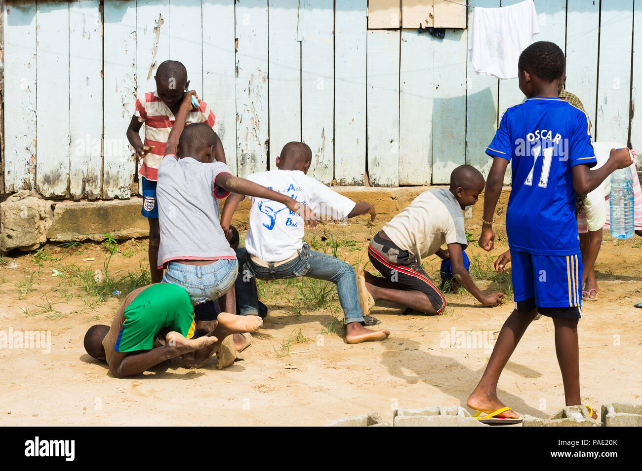 Nigerian football shirt hi-res stock photography and images - Alamy