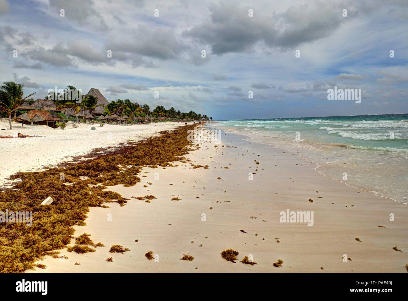 Aerial tulum ruins hi-res stock photography and images - Alamy
