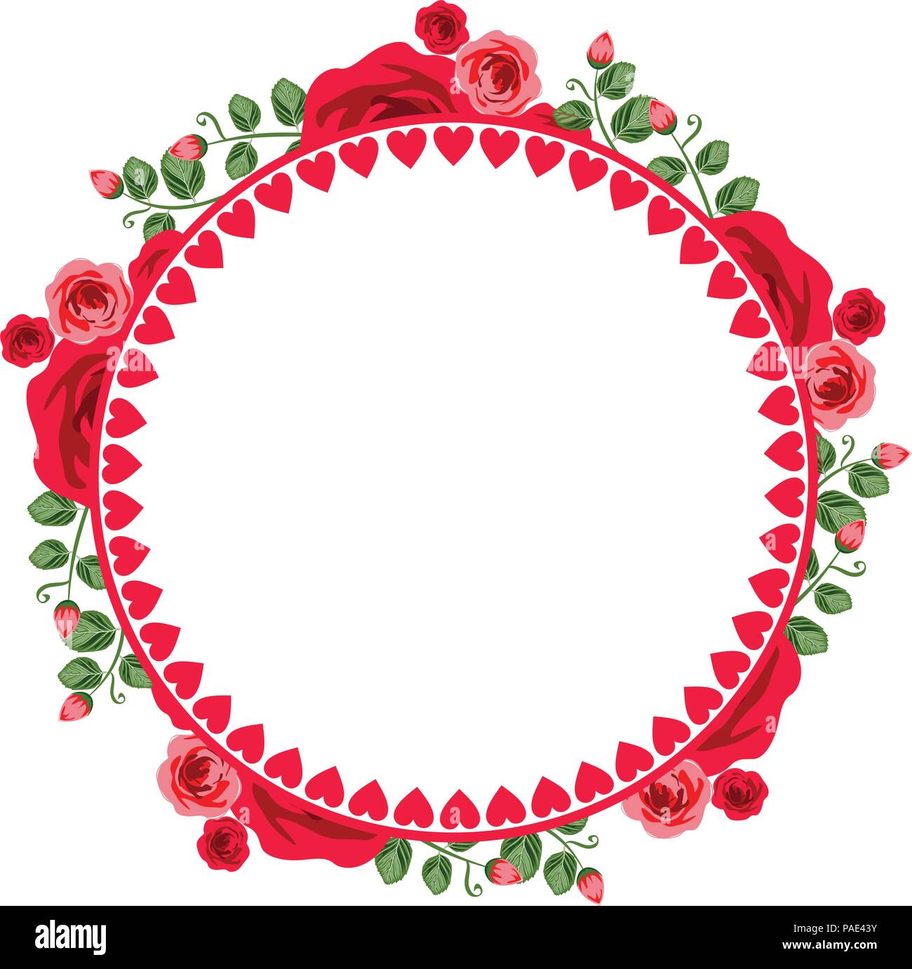 Flower Circle Frame