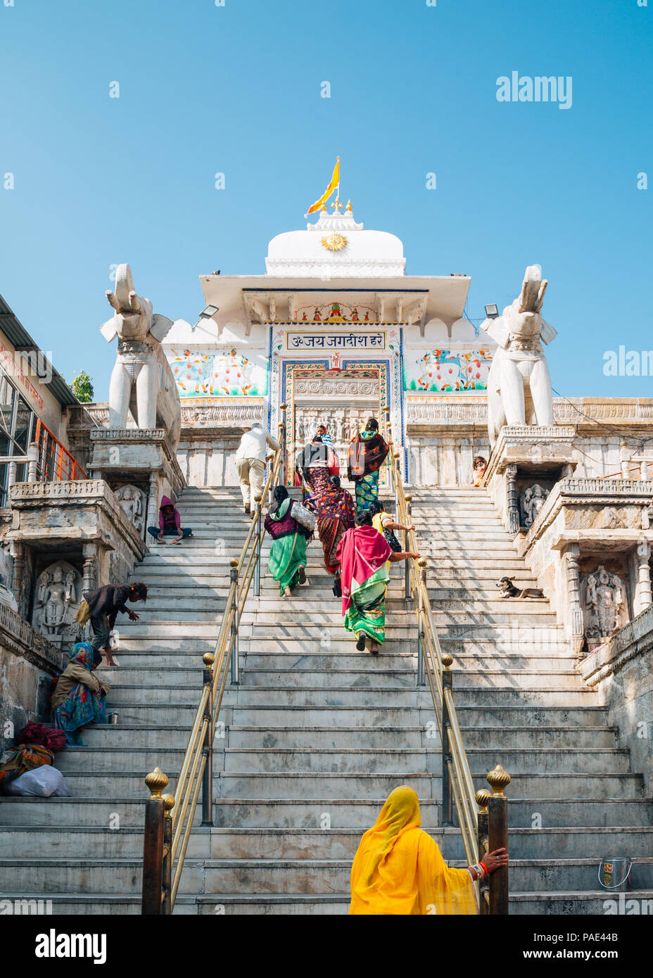 India rajasthan udaipur shrine hindu hi-res stock photography and ...