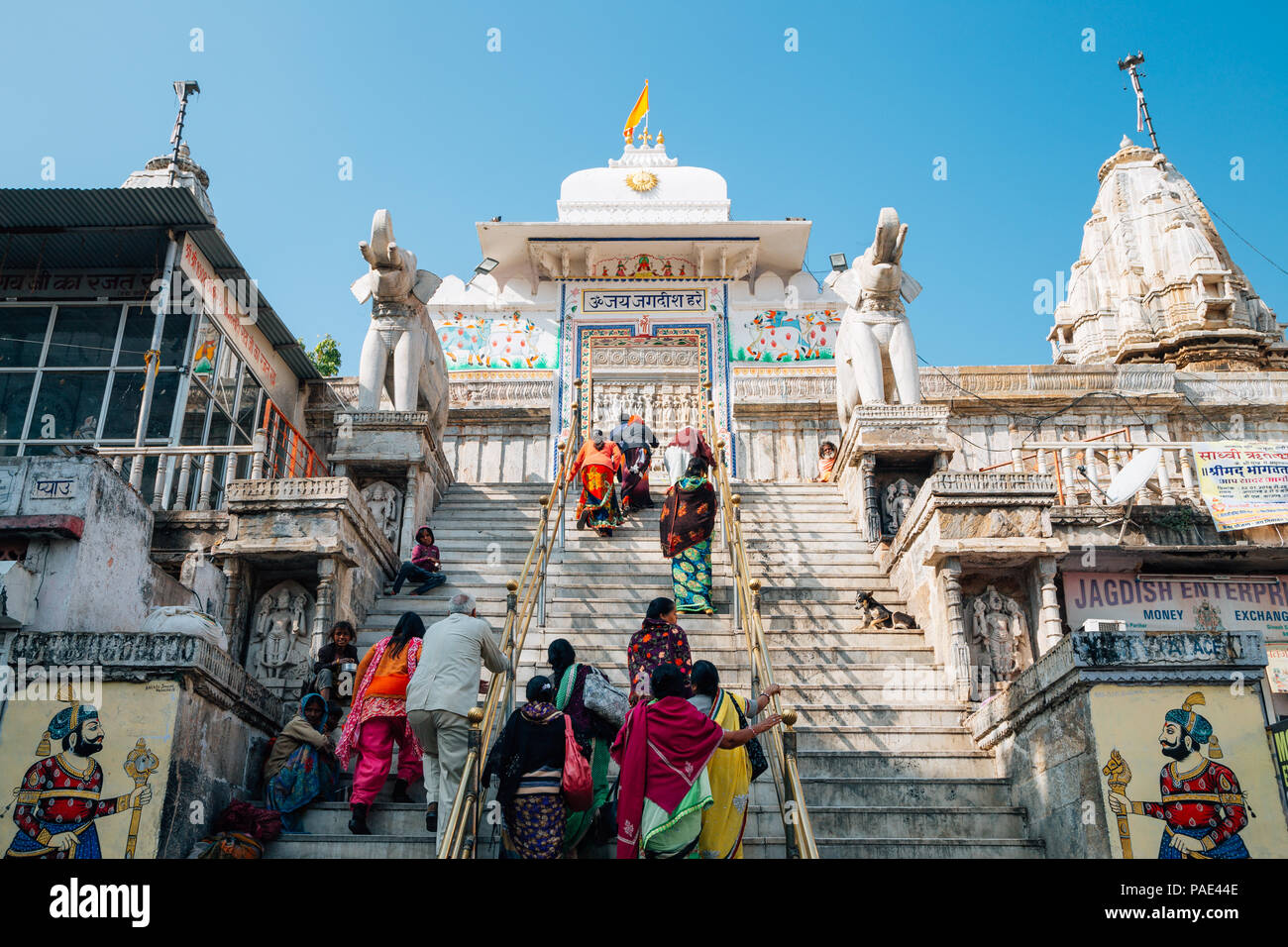 Udaipur jagdish temple hi-res stock photography and images - Alamy