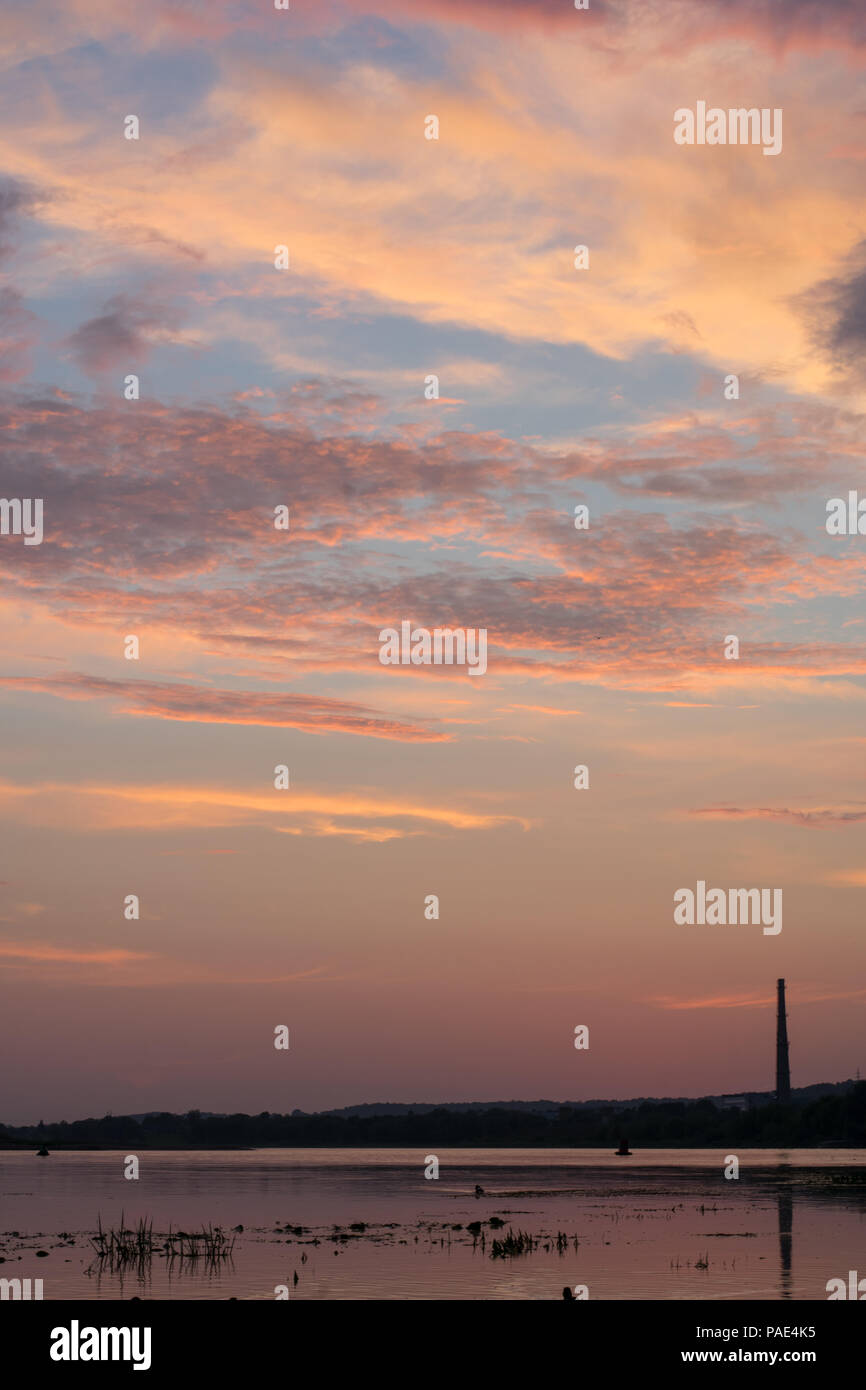 Colorful sunset clouds Stock Photo - Alamy