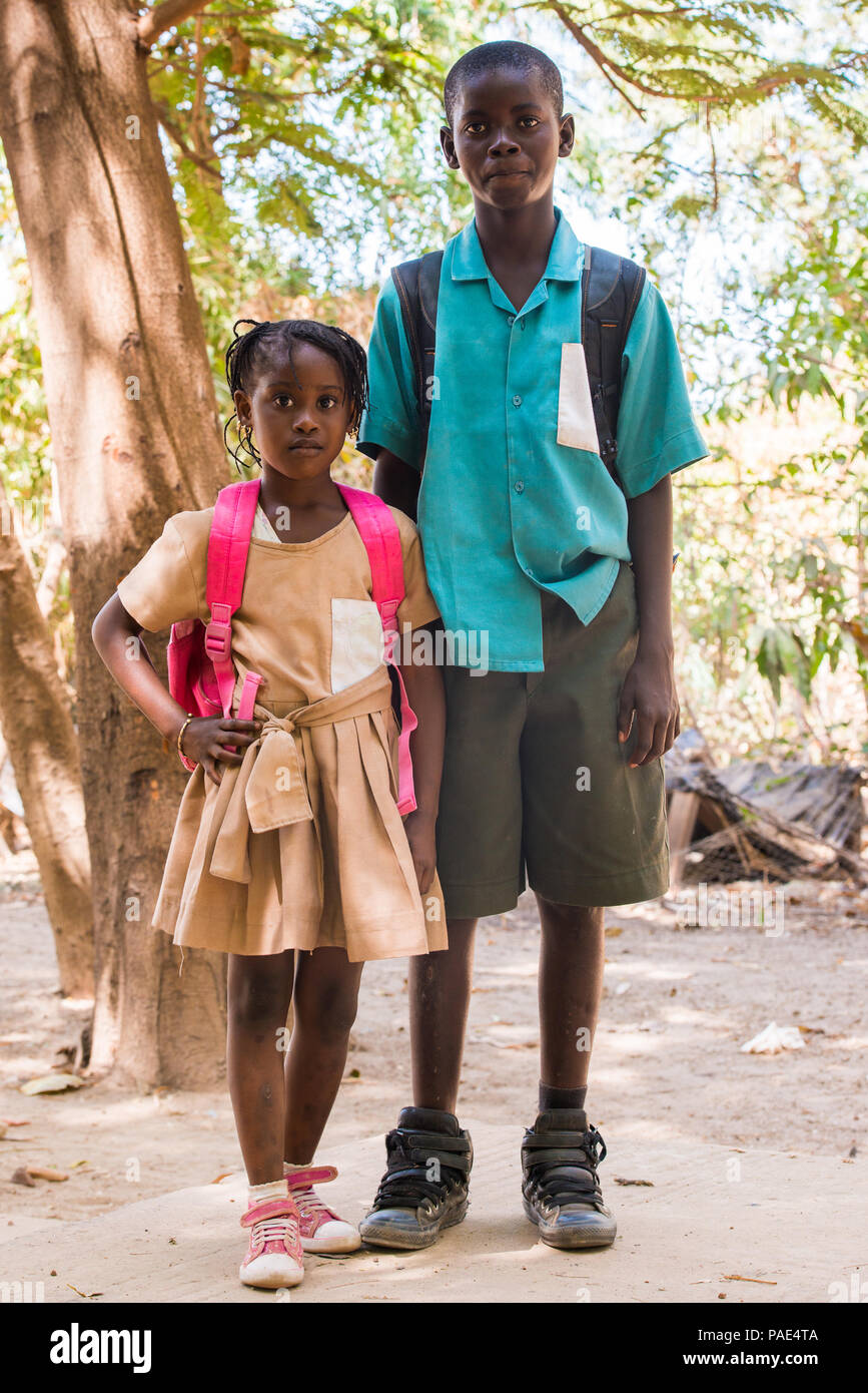 Poor Boy Going To School