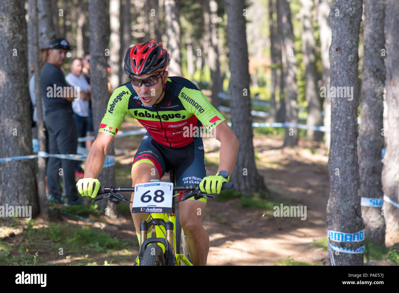 Vallnord, La Massana, Andorra. 17 July 2018. XCO MOUNTAIN BIKE MASTER ...