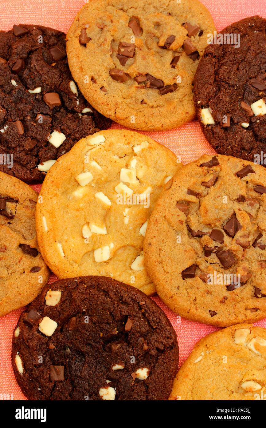 Homemade desserts round cookies hi-res stock photography and images - Alamy