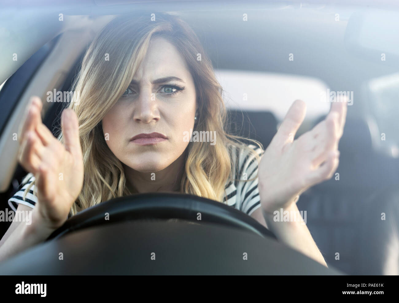 Driving stress hi-res stock photography and images - Alamy