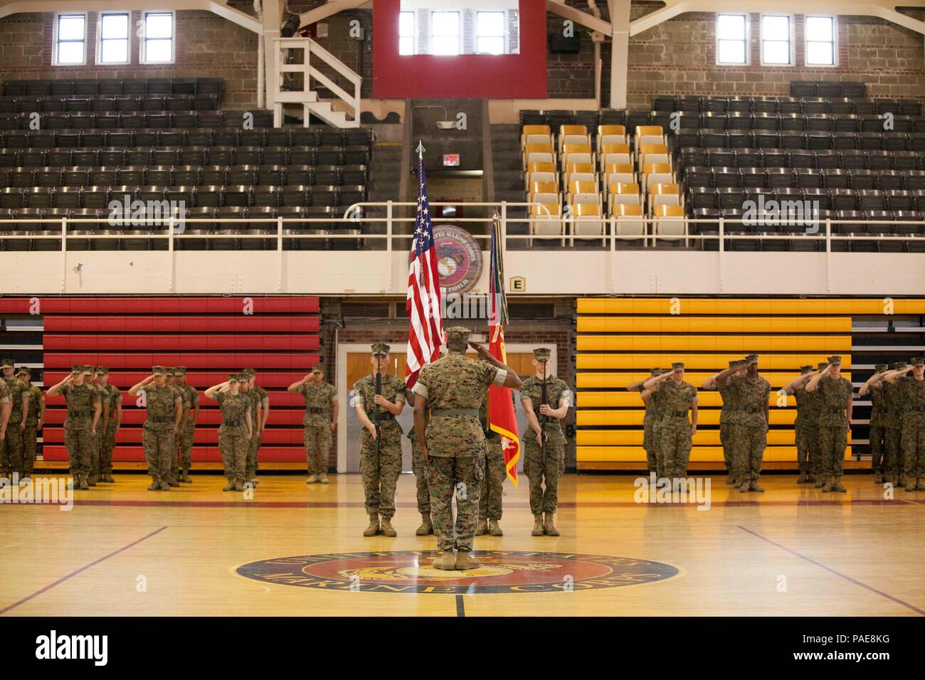 Master Gunnery Sergeant Anthony Greene, operations chief with the 24th ...