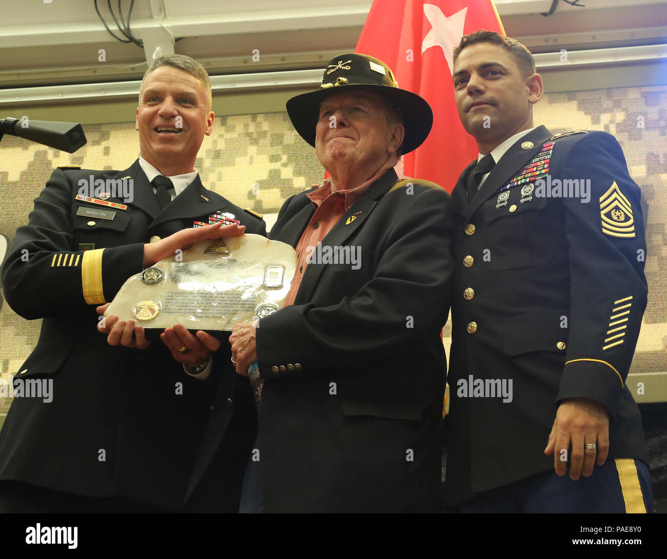 National Training Center Command Team, Maj. Gen. Joseph M. Martin (left ...
