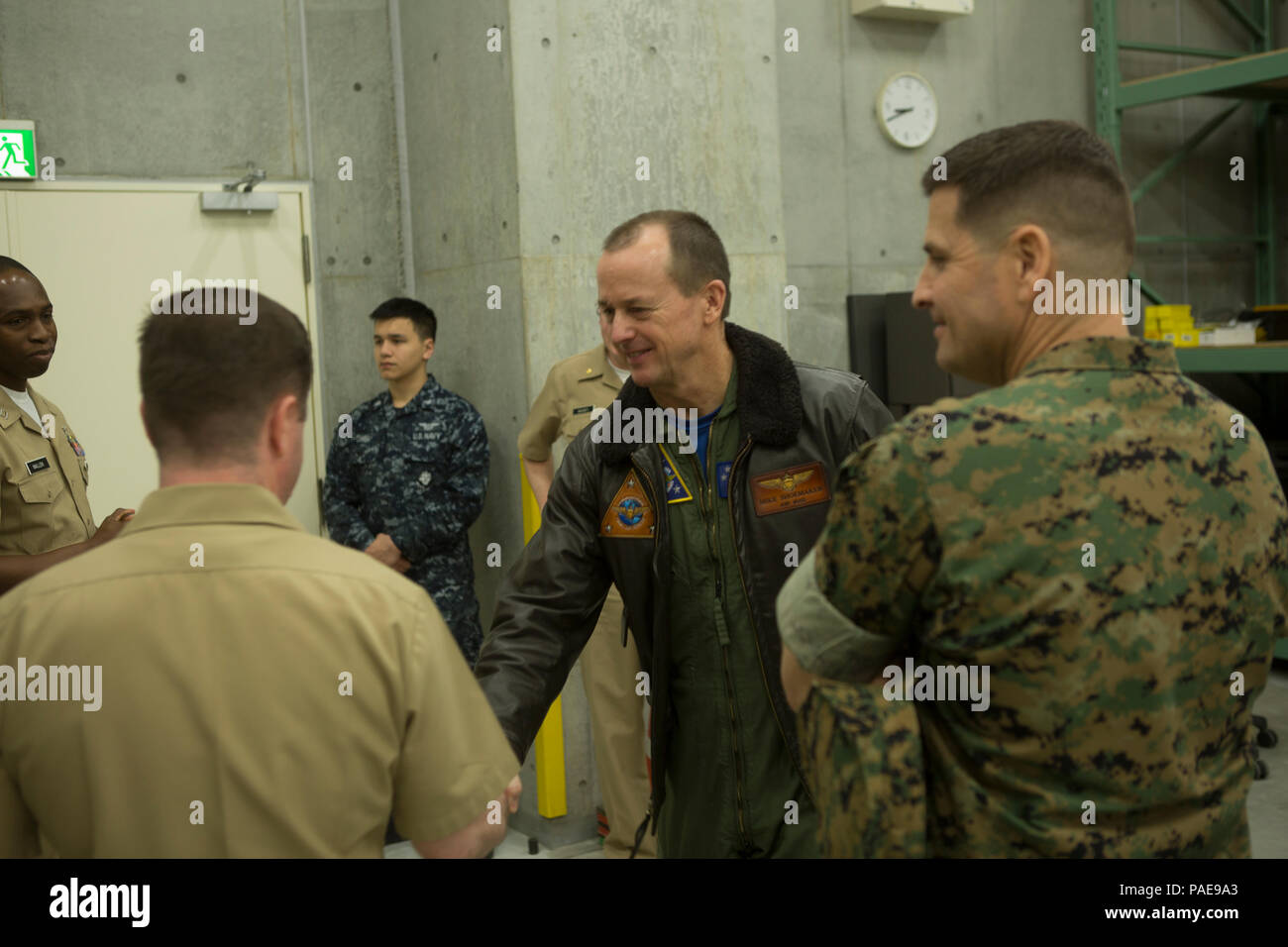 Vice adm mike shoemaker hi-res stock photography and images - Alamy