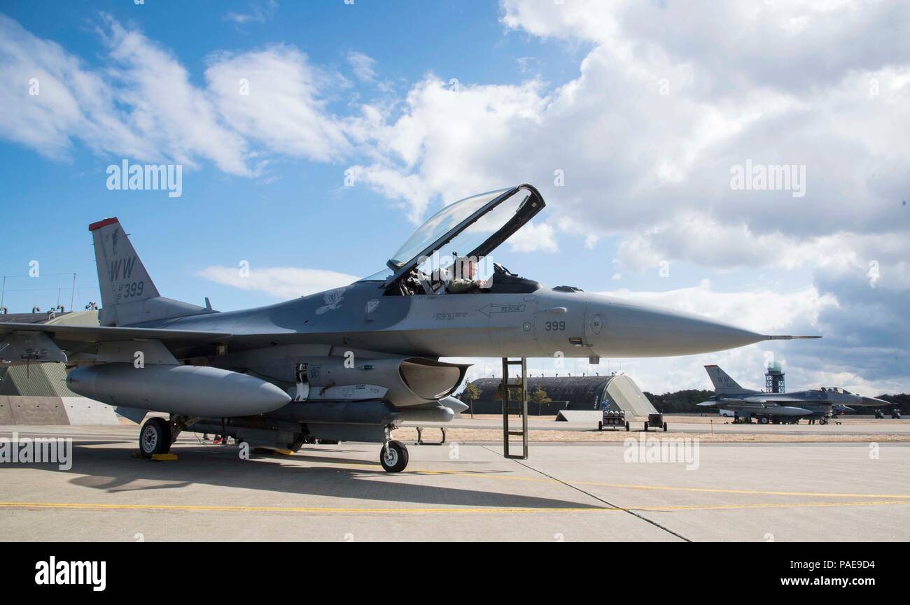 U.S. Air Force Lt. Col. Paul Miller, the deputy commander of the 35th ...