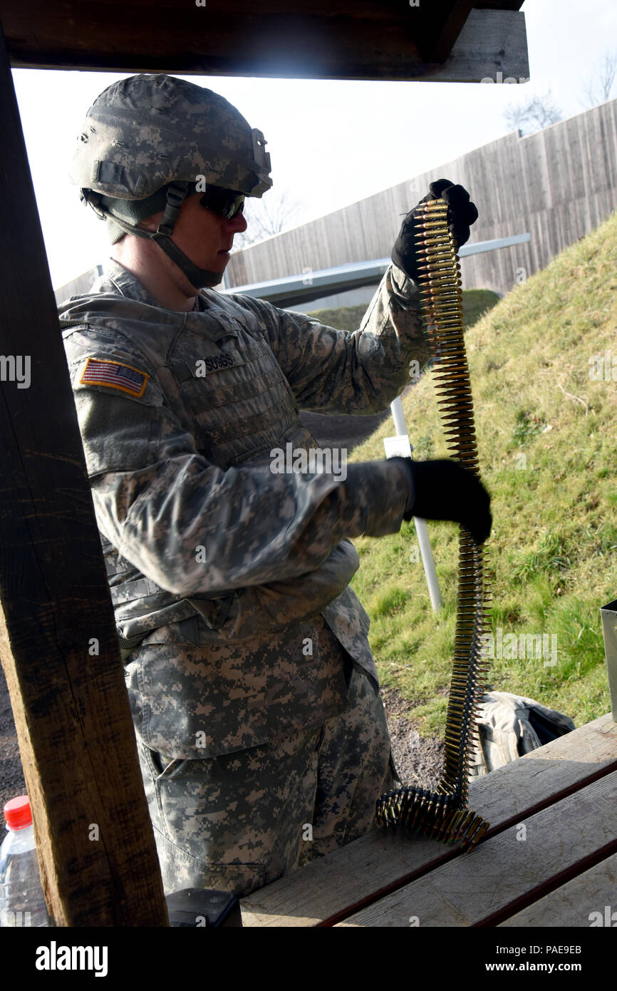Spc. Colin Suggs, a soldier with 66th Military Intelligence Brigade ...