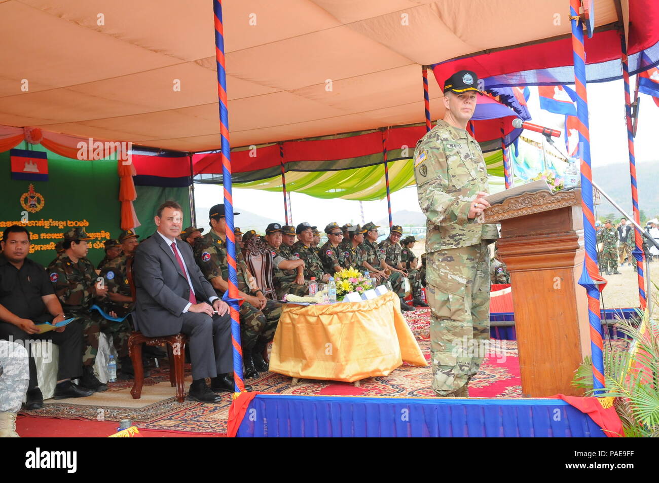 Maj. Gen. Todd McCaffrey, U.S. Army Pacific Deputy Commander, praises ...