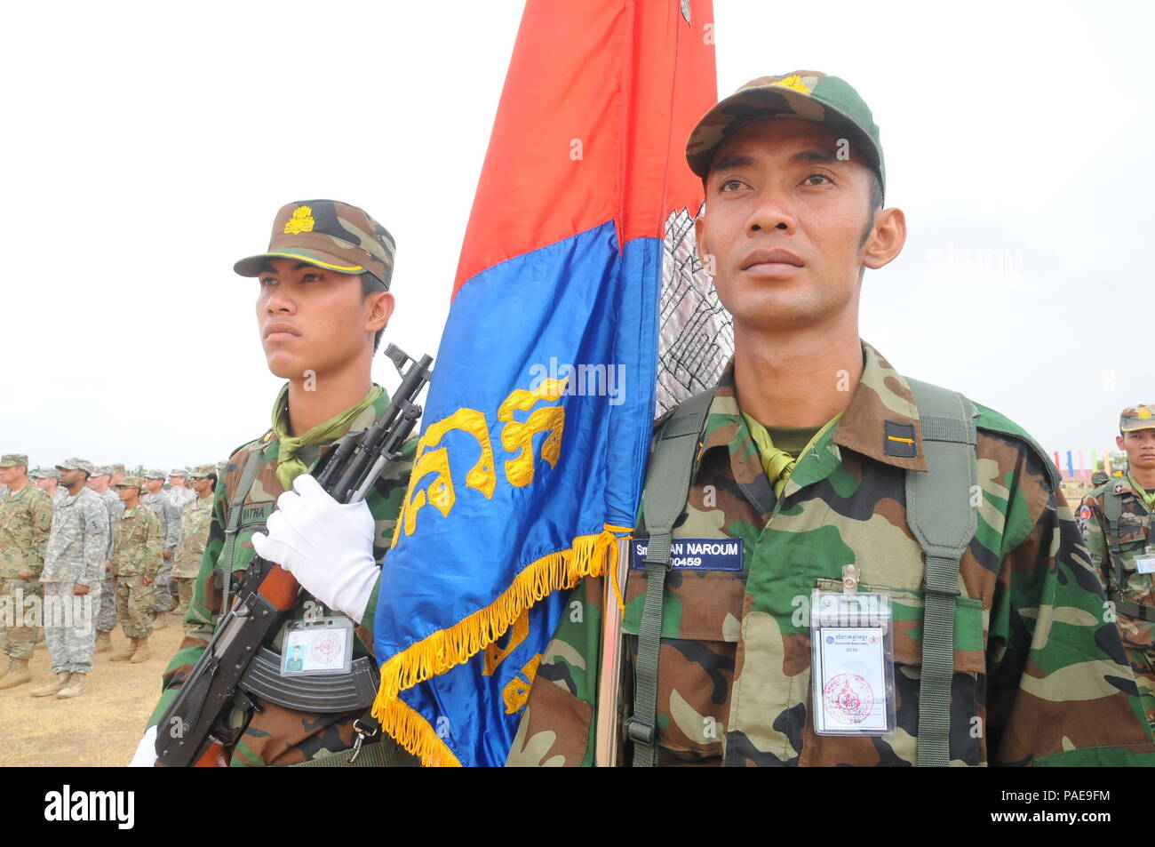 Cambodian national police hi-res stock photography and images - Alamy