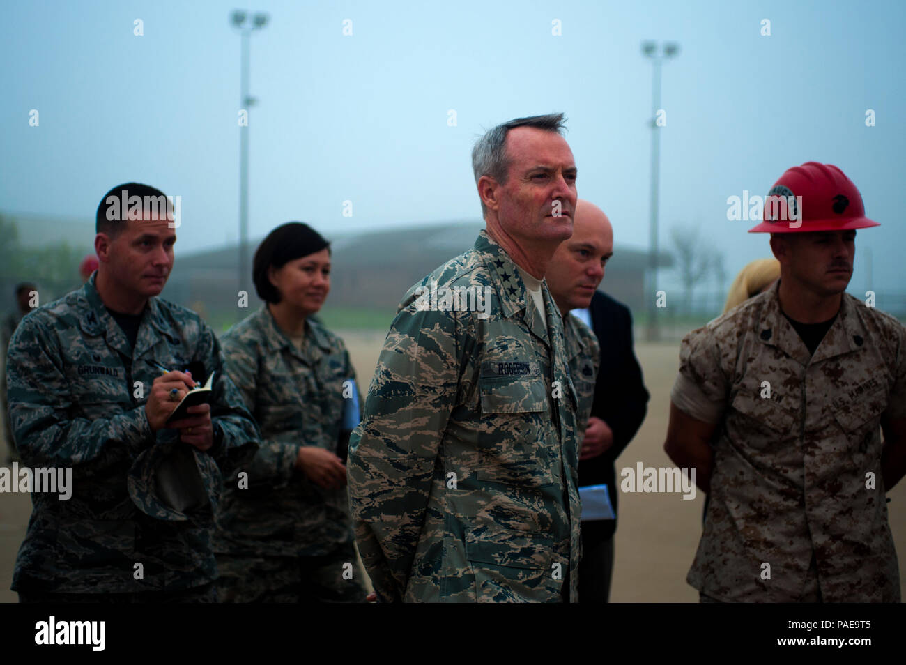 U.S. Air Force Lt. Gen. Darryl L. Roberson, commander of Air Education ...