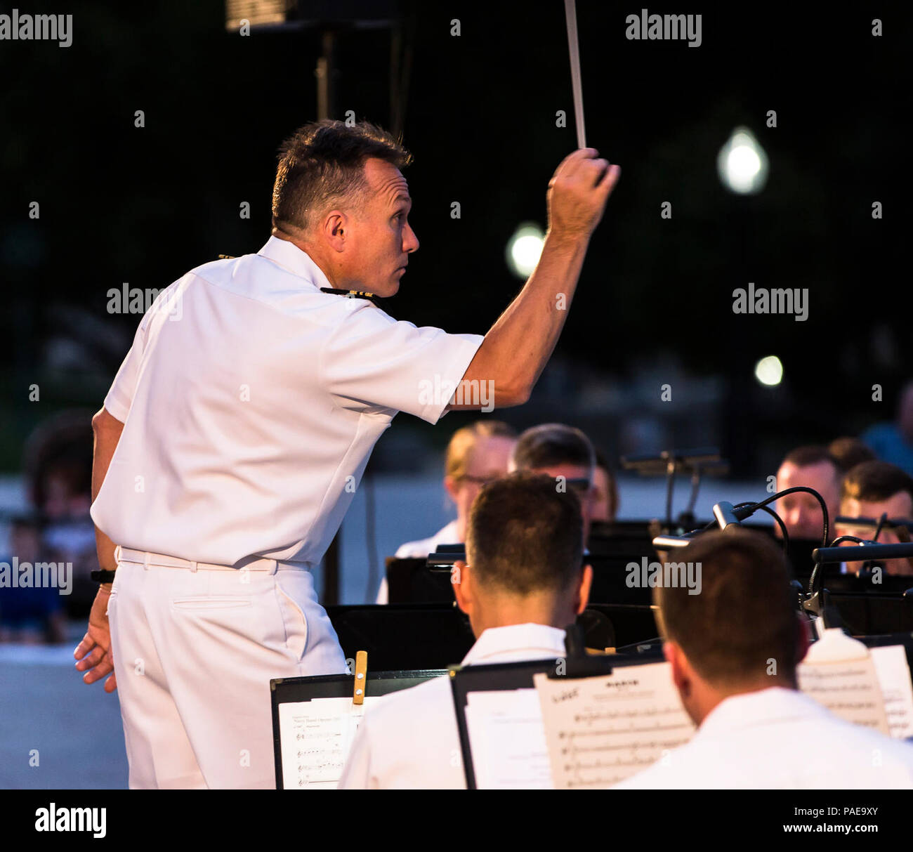 U.S. military band Stock Photo - Alamy