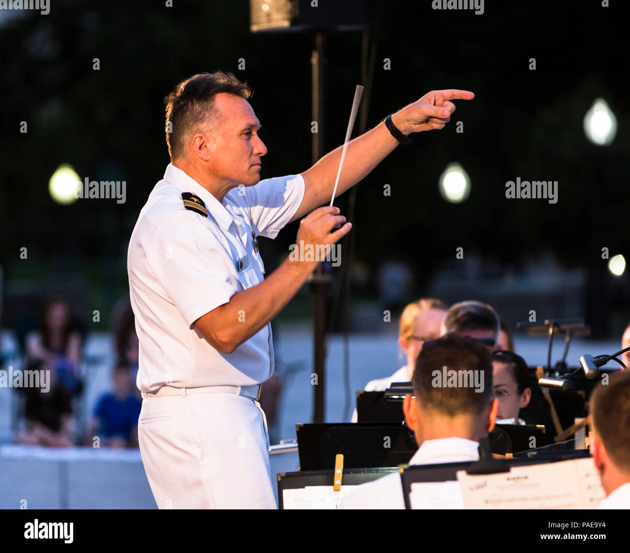 U.S. military band Stock Photo - Alamy