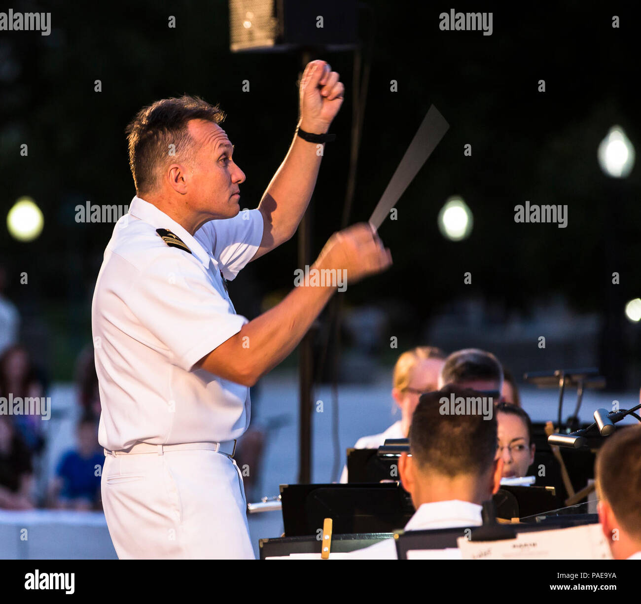 U.S. military band Stock Photo - Alamy