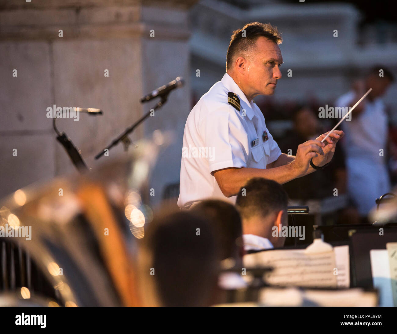 U.S. military band Stock Photo - Alamy