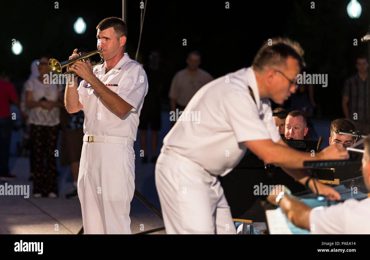U.S. military band Stock Photo - Alamy
