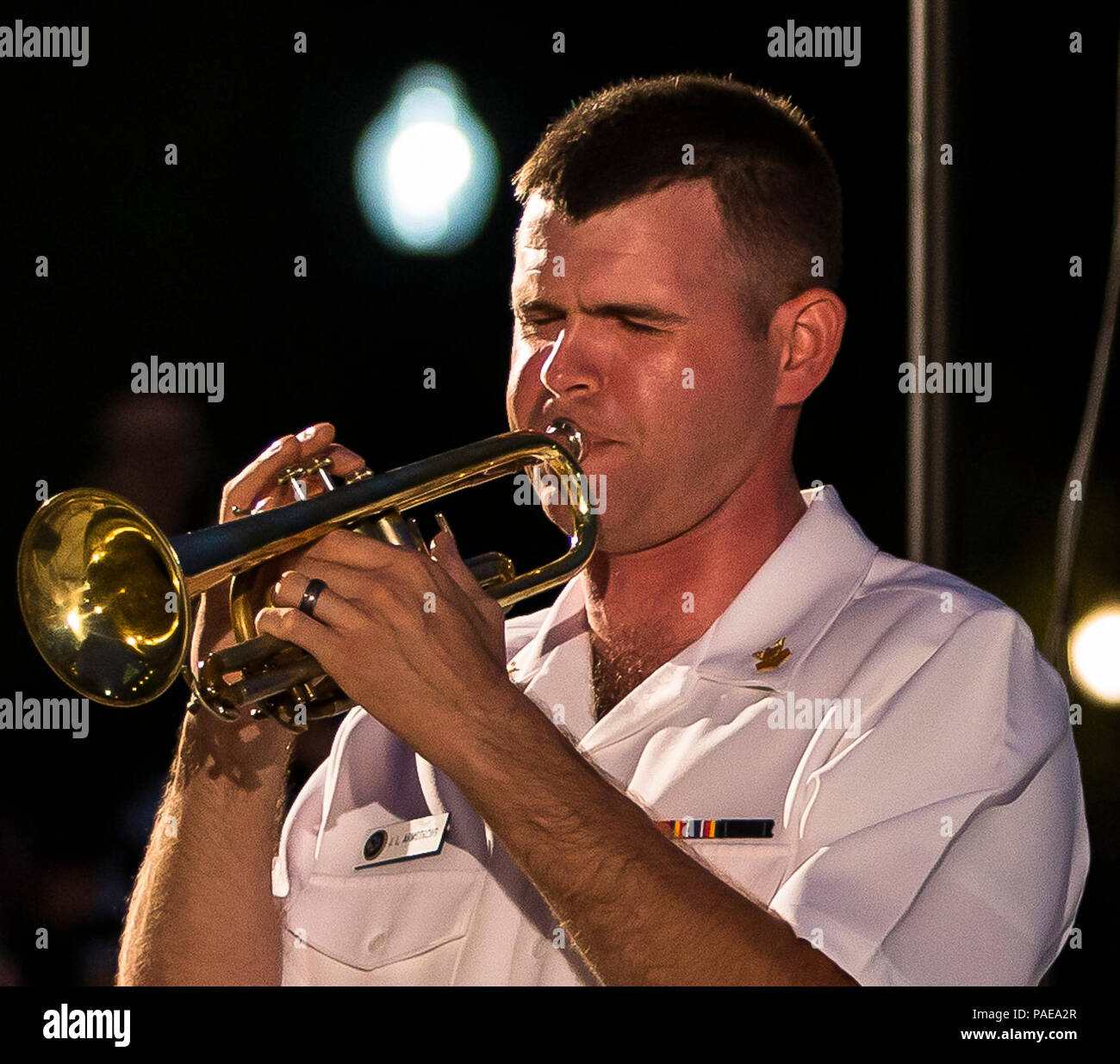 U.S. military band Stock Photo - Alamy