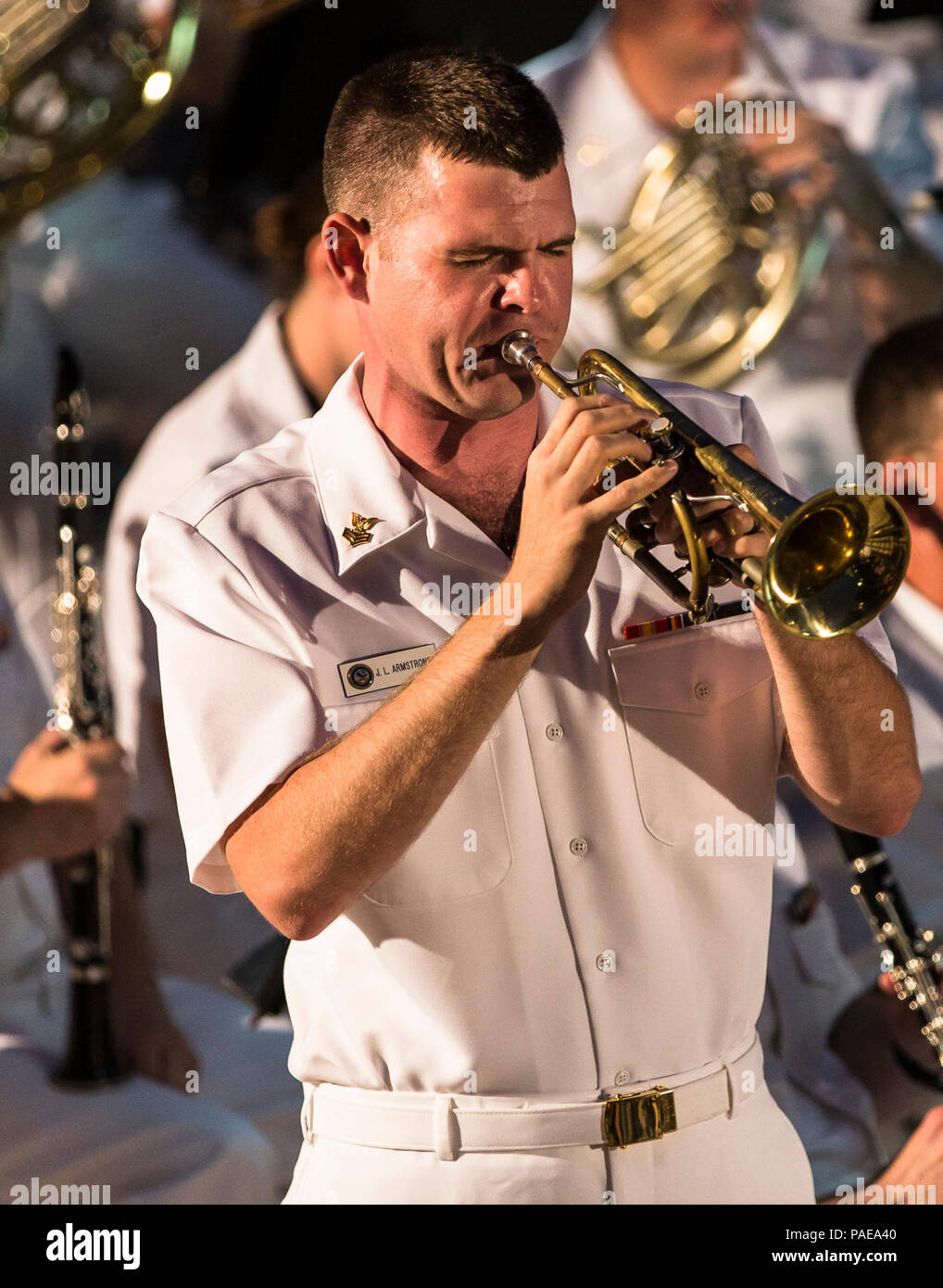 U.S. military band Stock Photo - Alamy