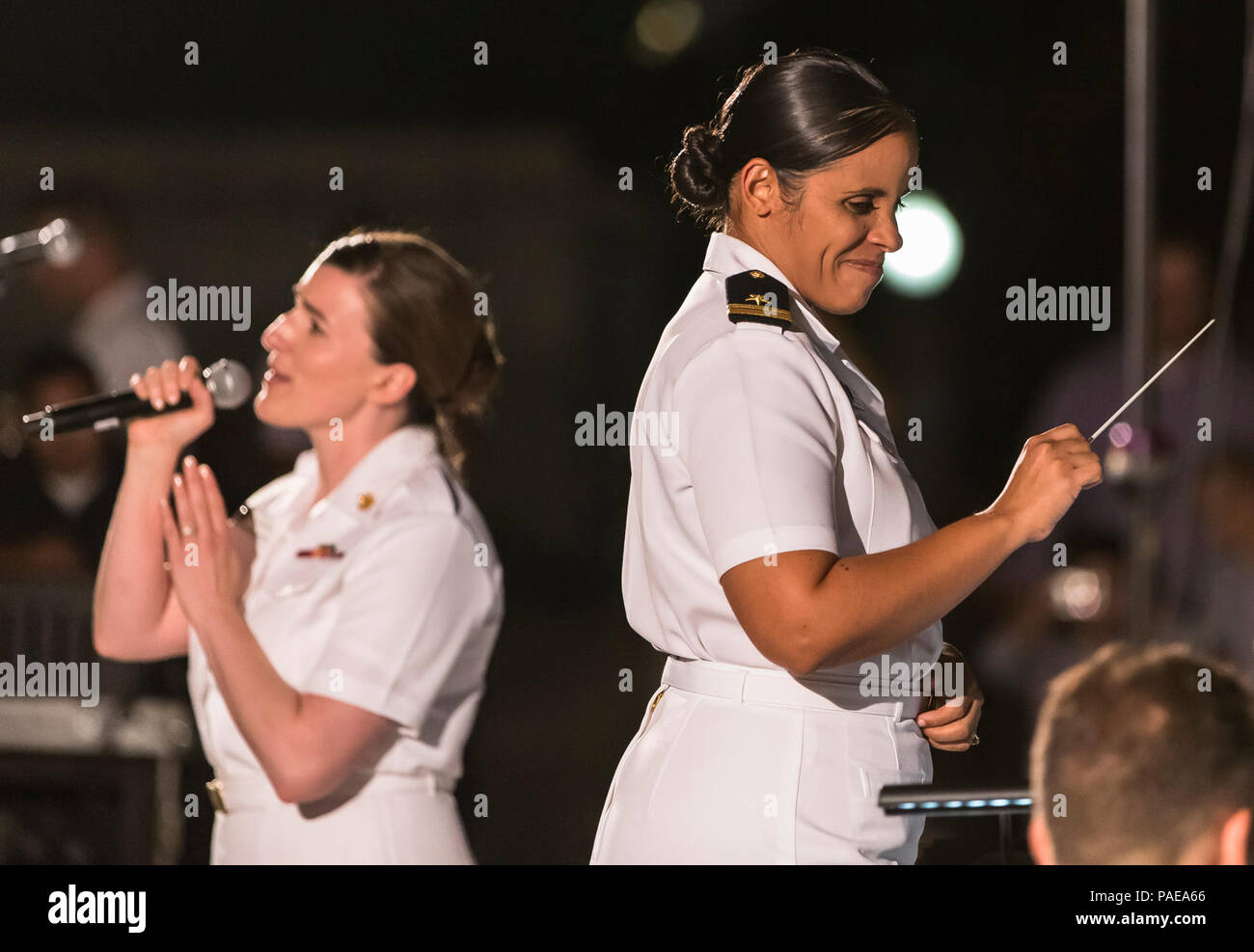 U.S. military band Stock Photo - Alamy