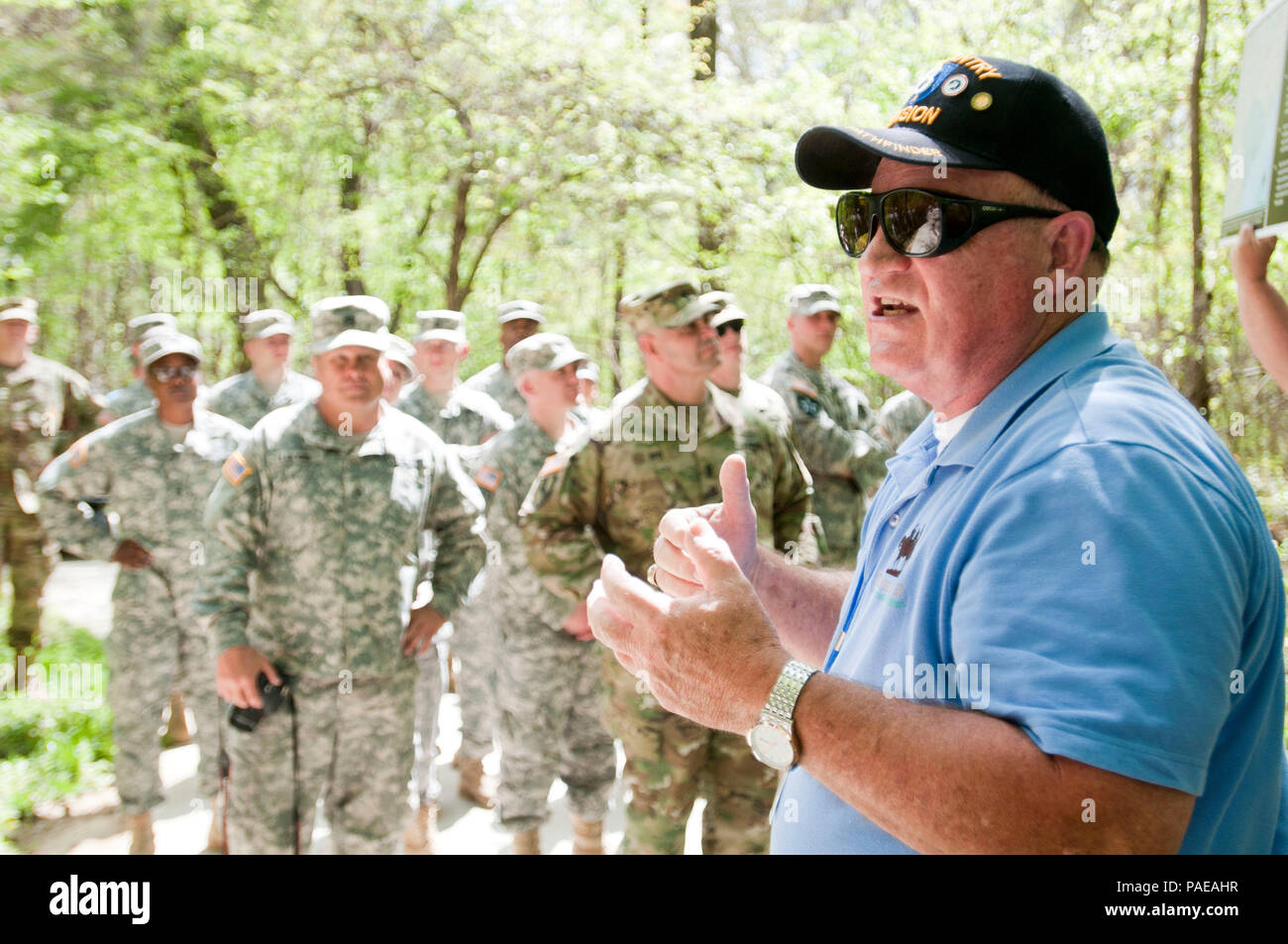 Douglas Patterson, head volunteer and Army veteran who served time in ...