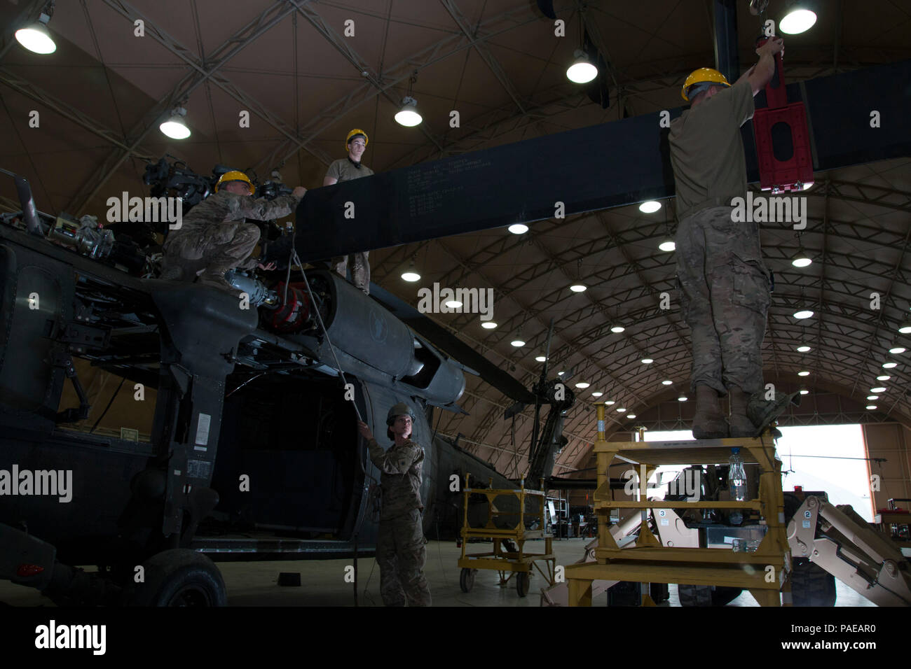 Soldiers from the California Army National Guard’s Company B, 640th ...