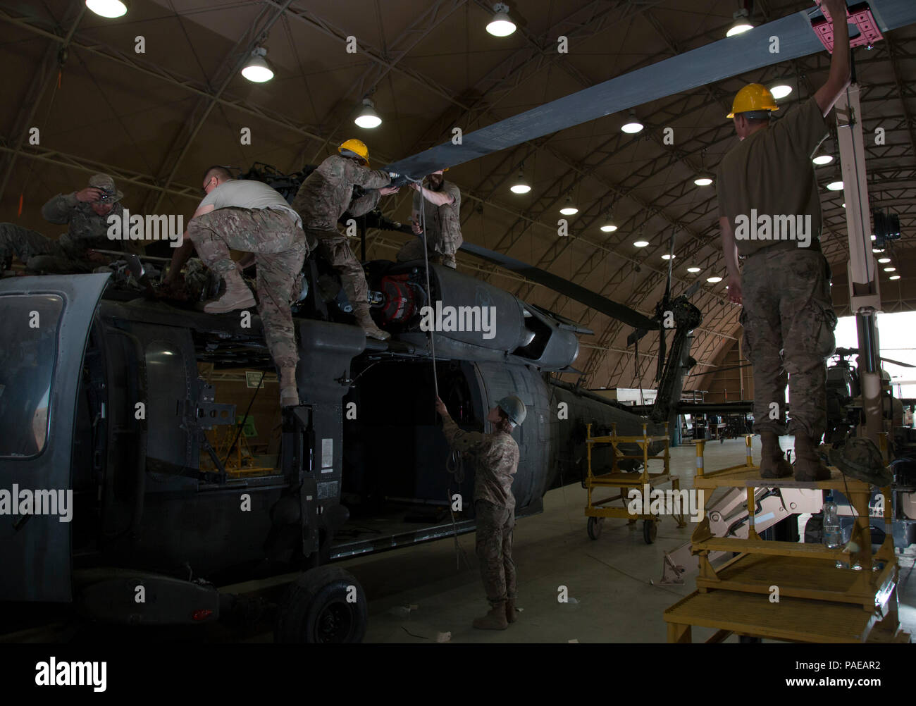Soldiers from the California Army National Guard’s Company B, 640th ...