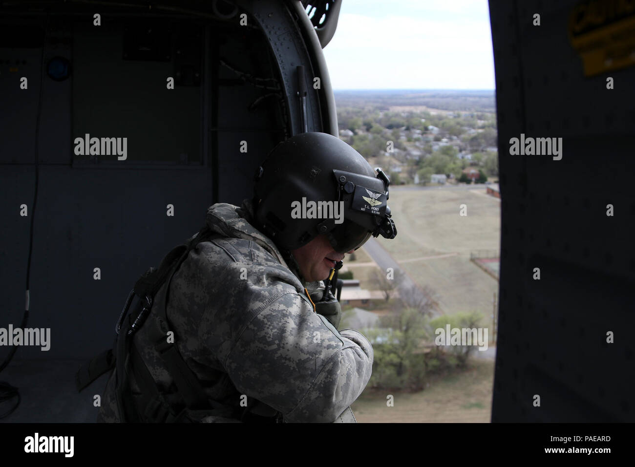 Four UH-60 Black Hawk helicopters piloted and crewed by Soldiers with ...