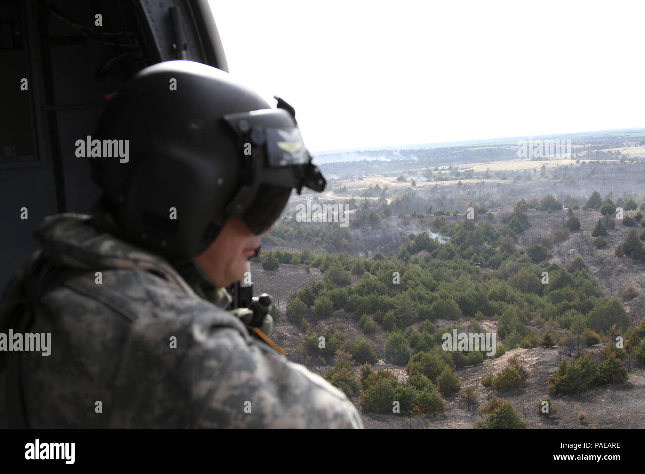 Four UH-60 Black Hawk helicopters piloted and crewed by Soldiers with ...