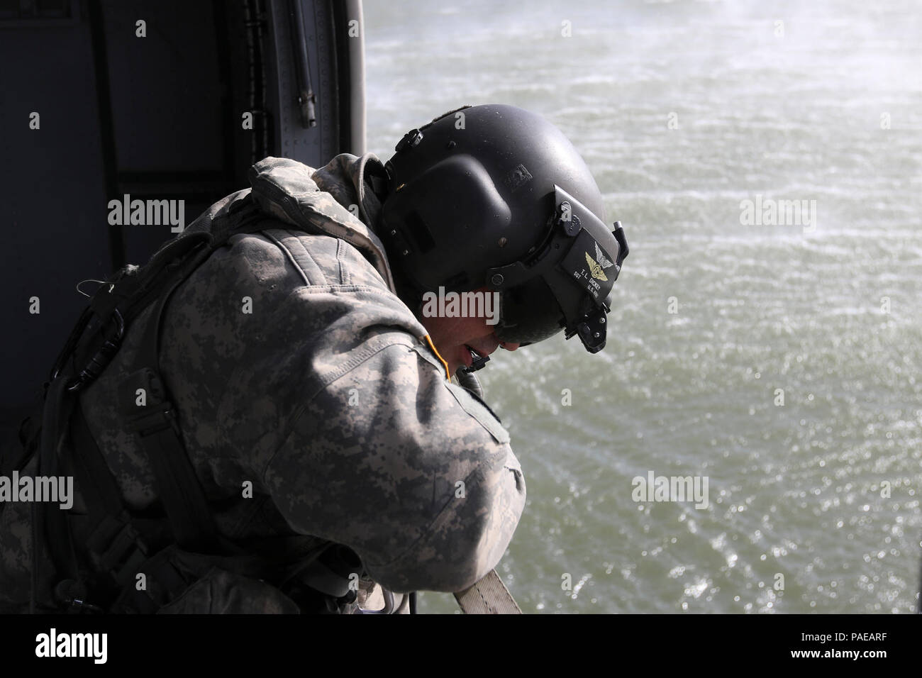Four UH-60 Black Hawk helicopters piloted and crewed by Soldiers with ...
