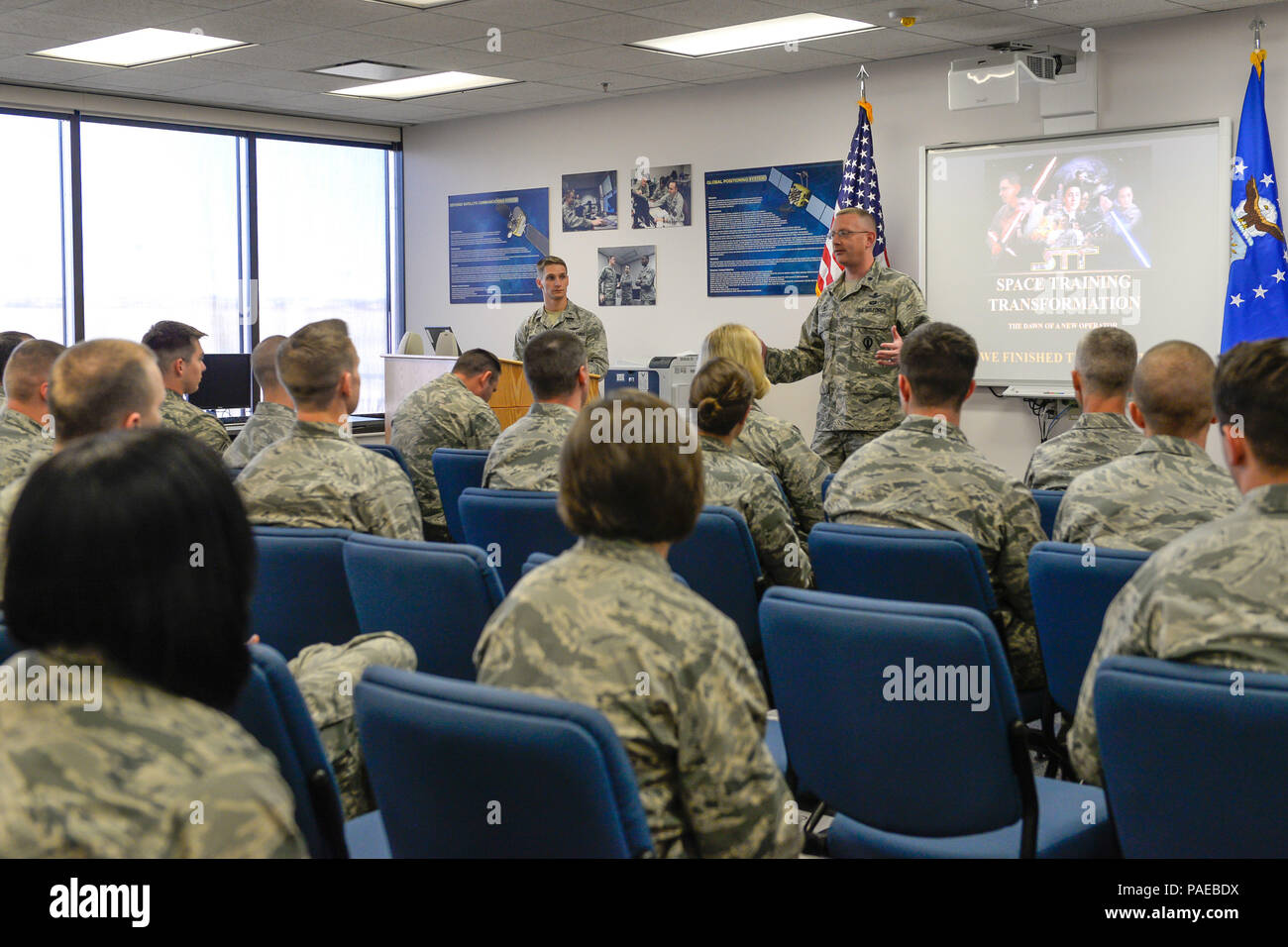 SCHRIEVER AIR FORCE BASE, Colo. -- Lt. Col. Timothy Purcell, 50th ...