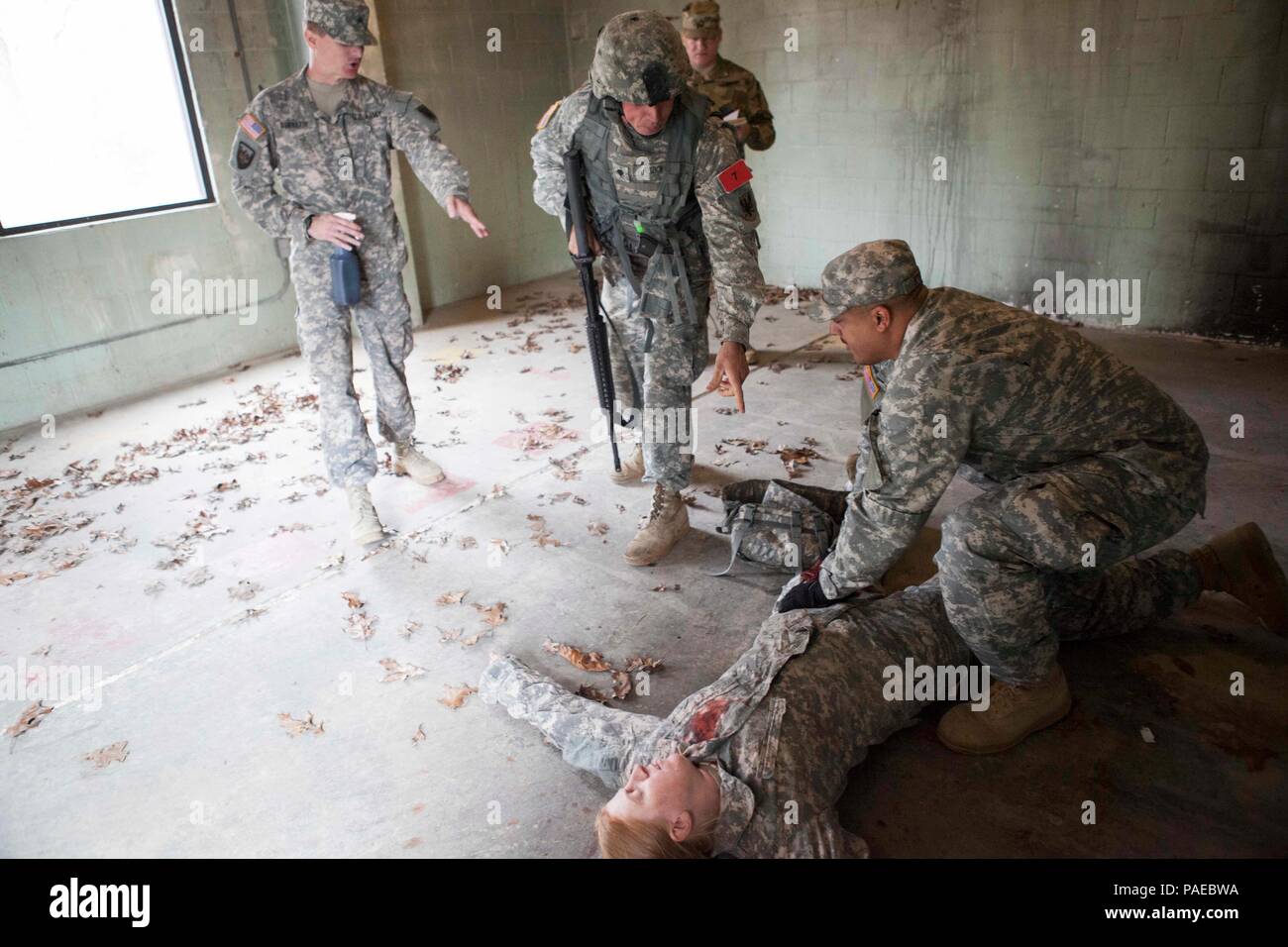 U.S. Army Spc Justin Ruzicka with the 11th Aviation Command competes in ...