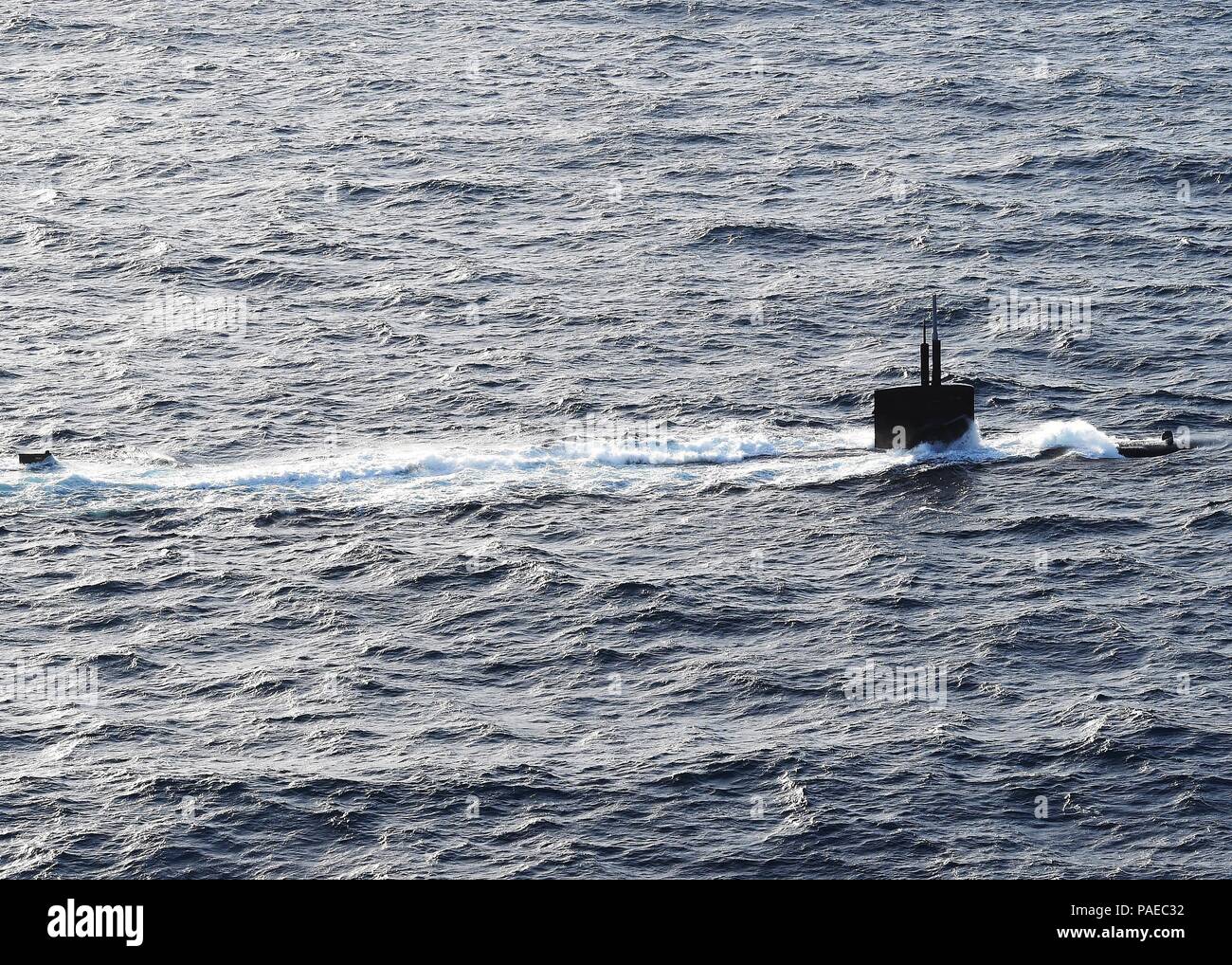 160324-N-QY430-523 ATLANTIC OCEAN (March 24, 2016) The Los Angeles ...